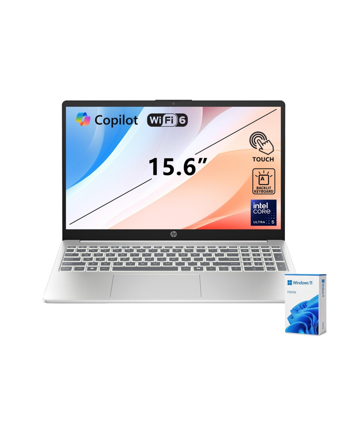 Click here for Hp 15.6 inches Touchscreen Laptop  Intel Core Ultr... prices