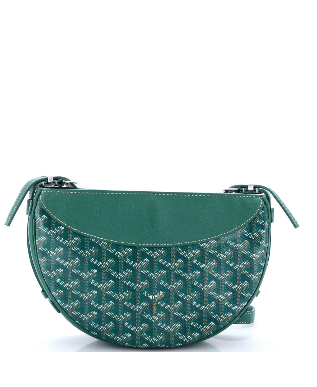 Click here for Pre-Owned Goyard Hirondelle Shoulder Bag Coated Ca... prices