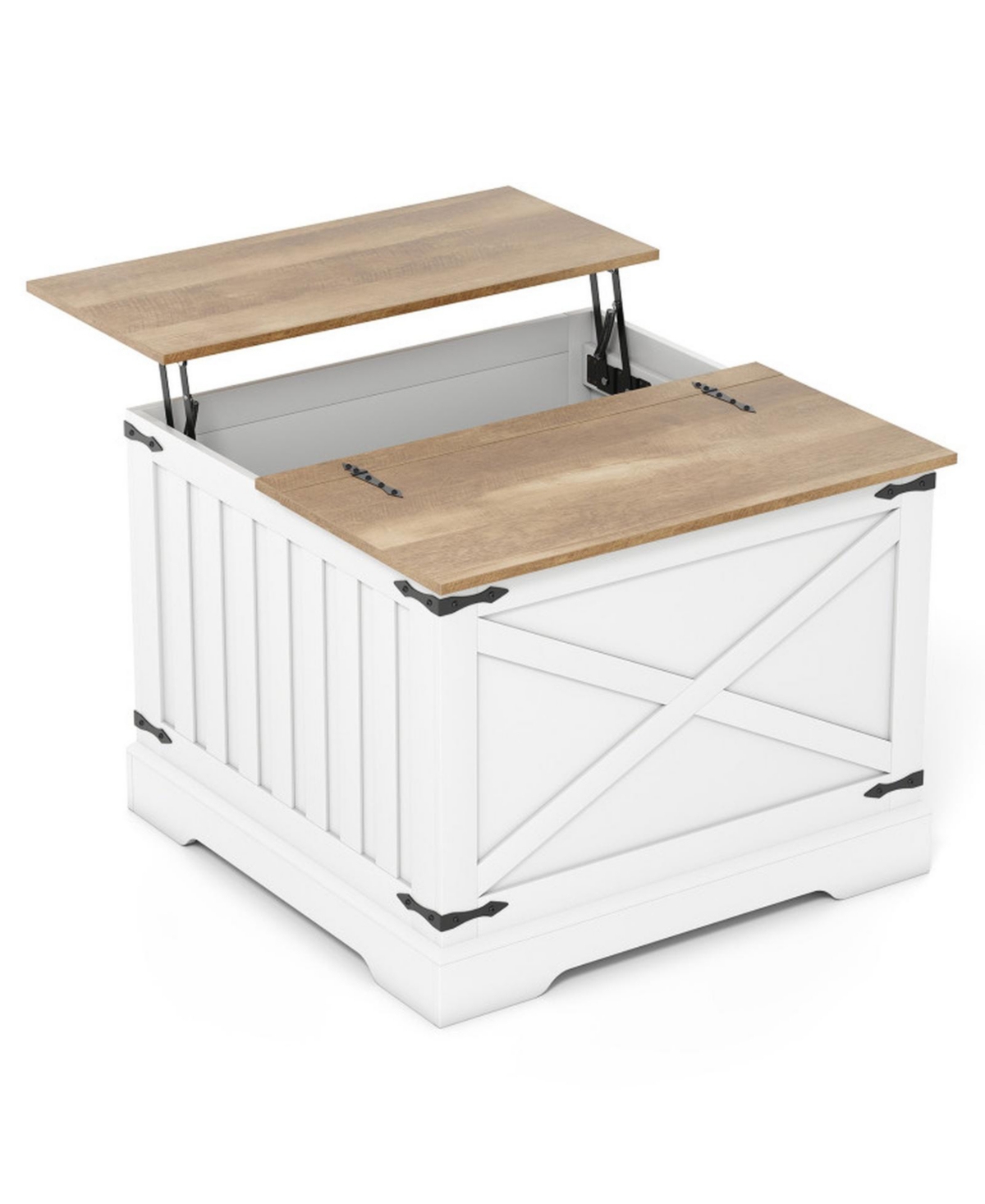 Click here for Sugift Farmhouse Lift Top Table with Hidden Storag... prices