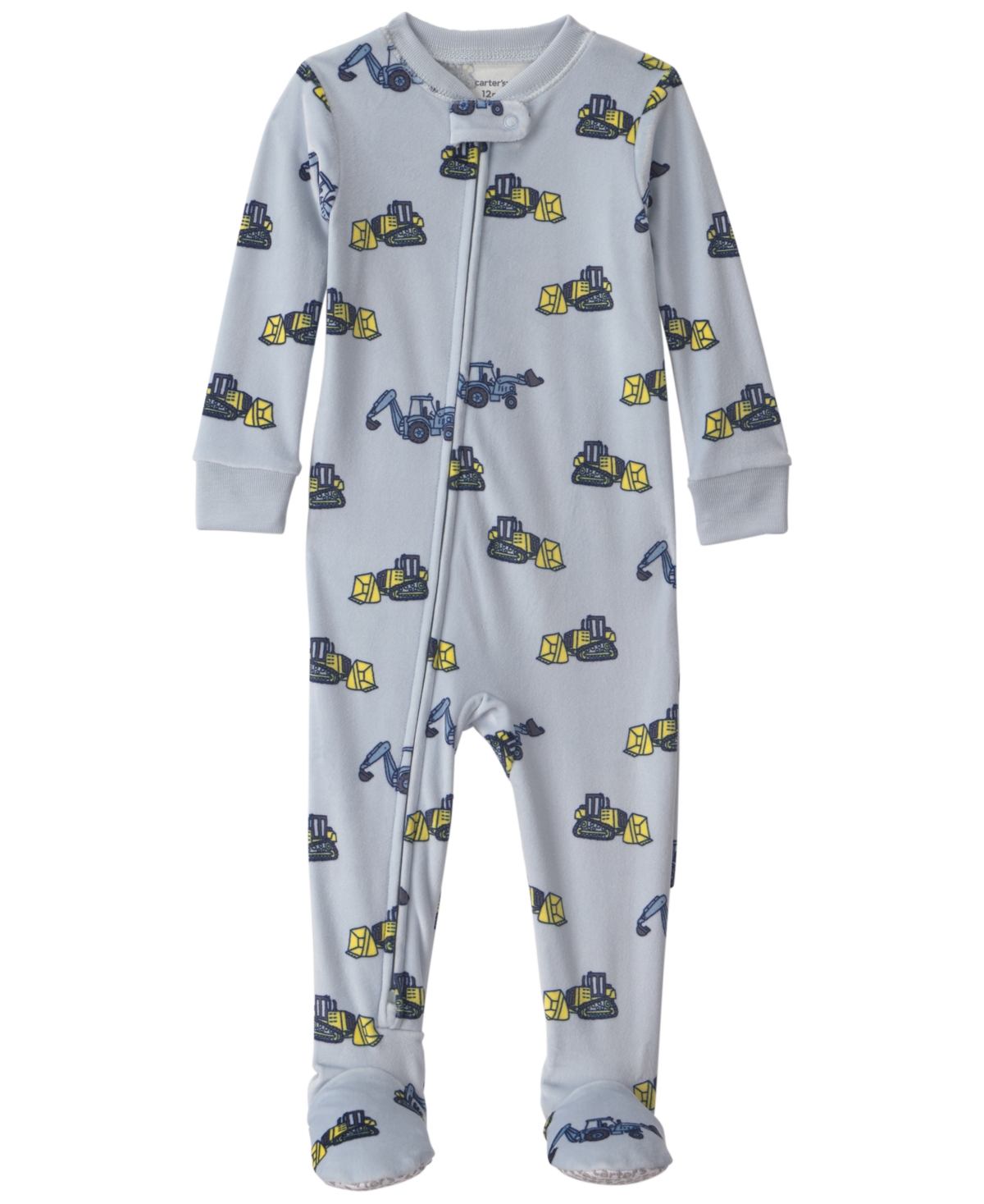Click here for Carters Baby Boys Construction 2-Way Zip Dream Plu... prices