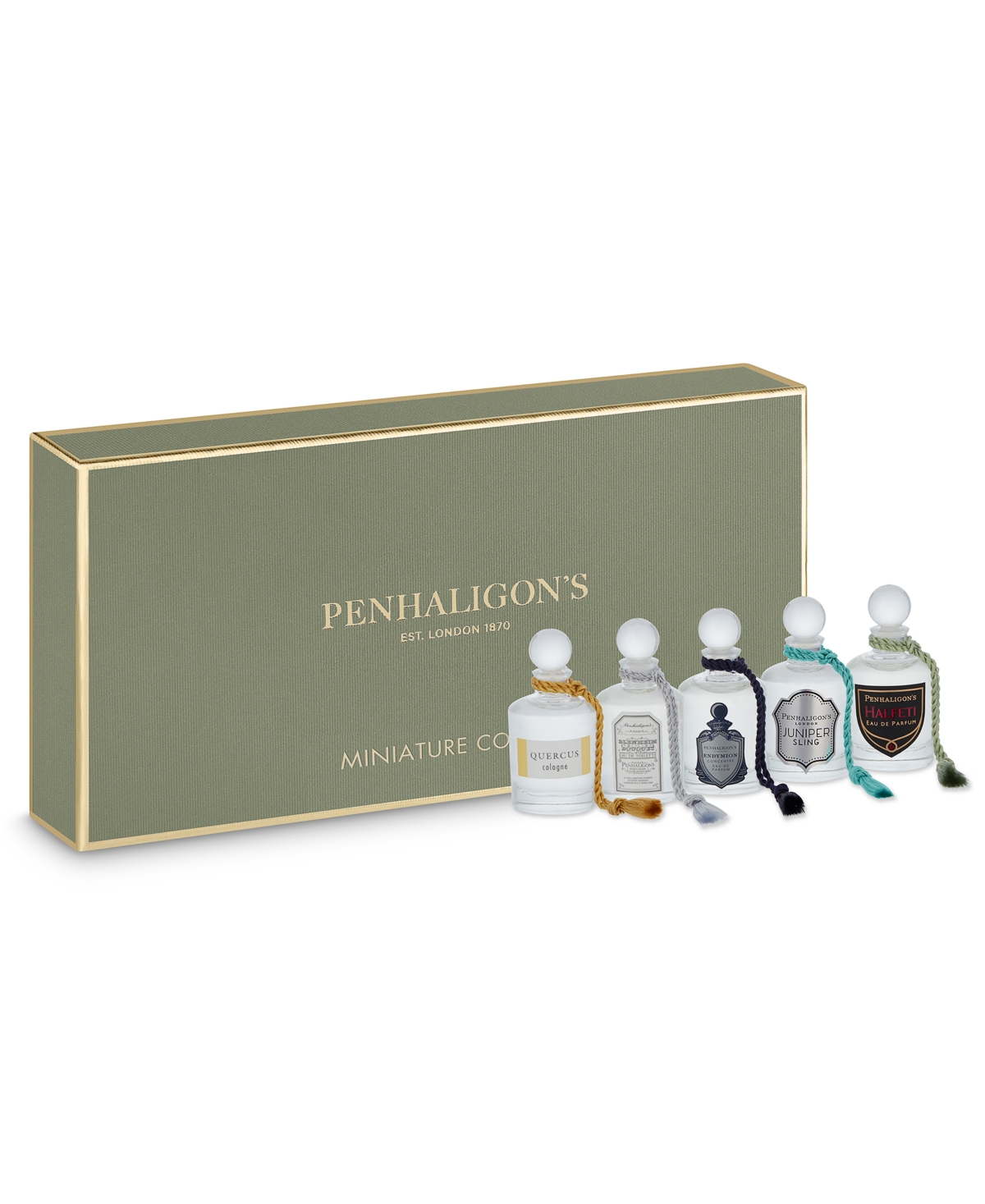 Click here for Penhaligons 5-Piece Gentlemens Fragrance Collectio... prices