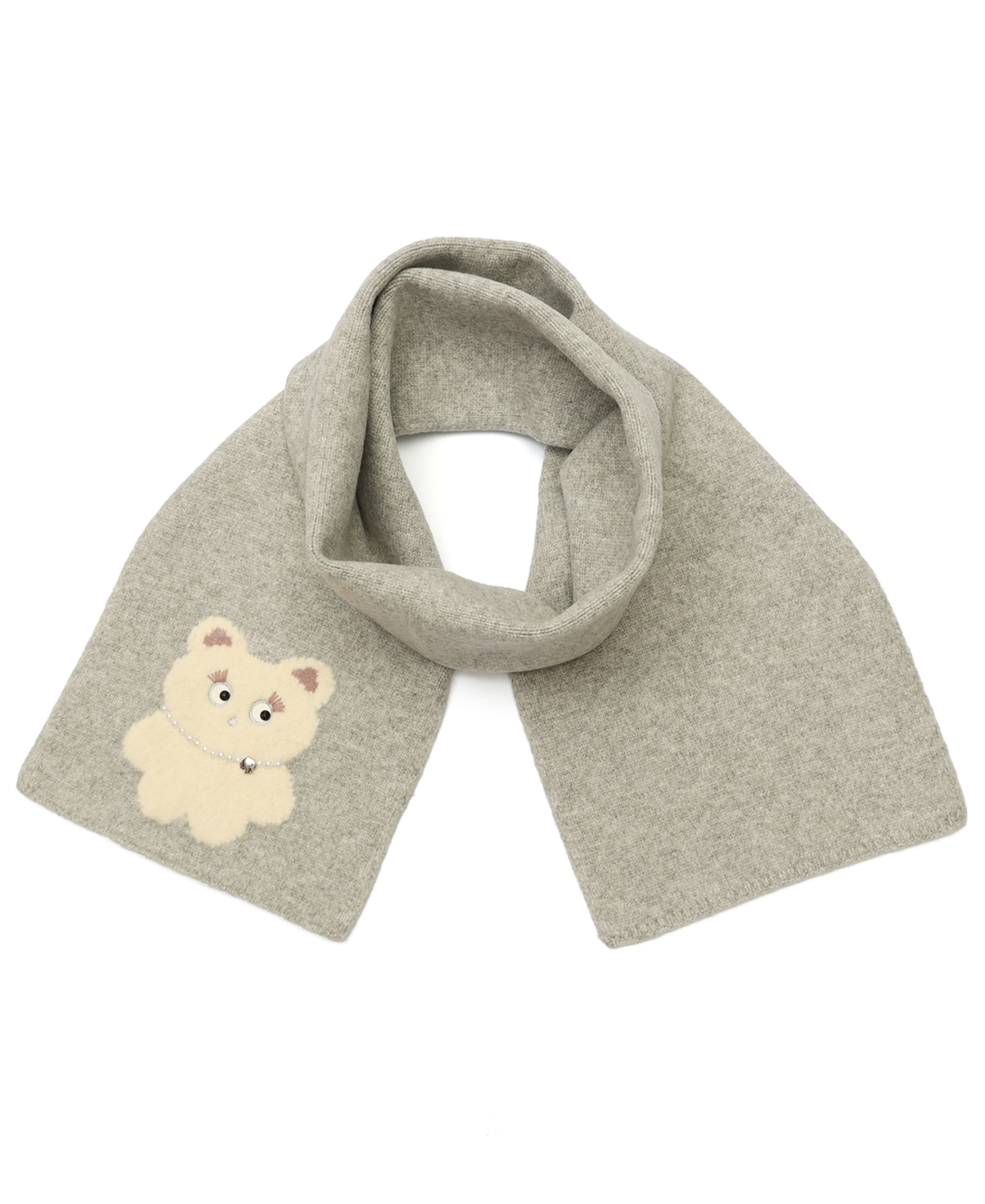 Click here for kate spade new york Womens Clover Cat Knit Scarf -... prices