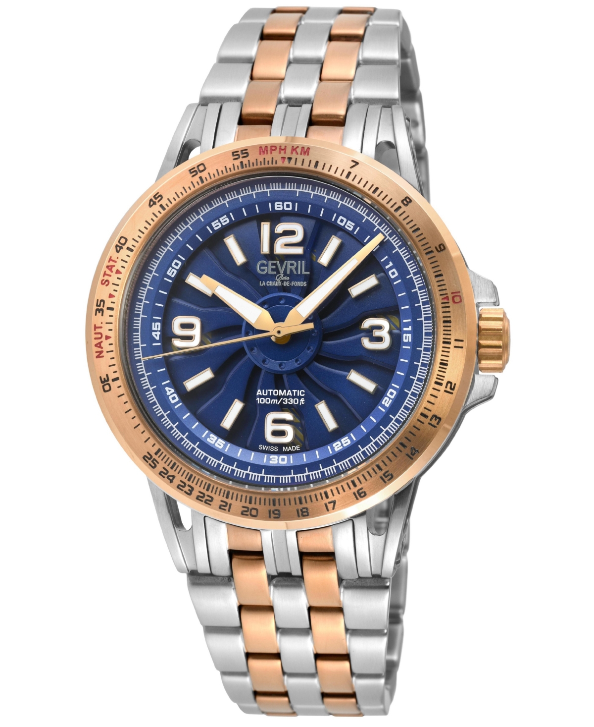 Click here for Gevril Mens Swiss Made Wind master Swiss Automatic... prices