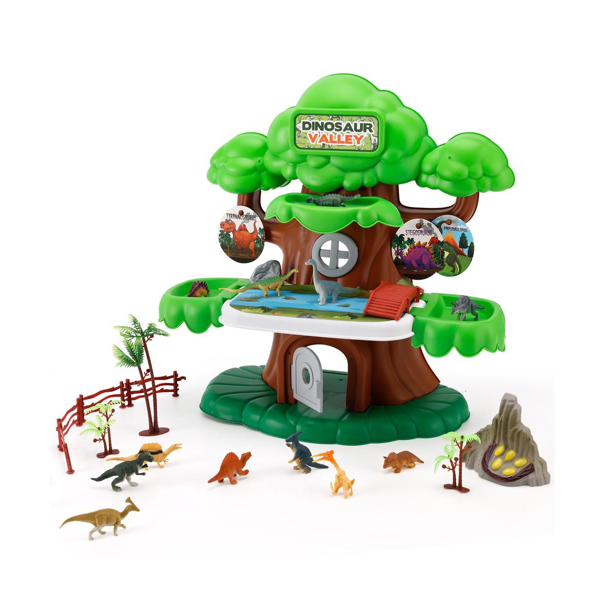 Click here for Bruce & Shark Dinosaur Valley Treehouse Realistic... prices