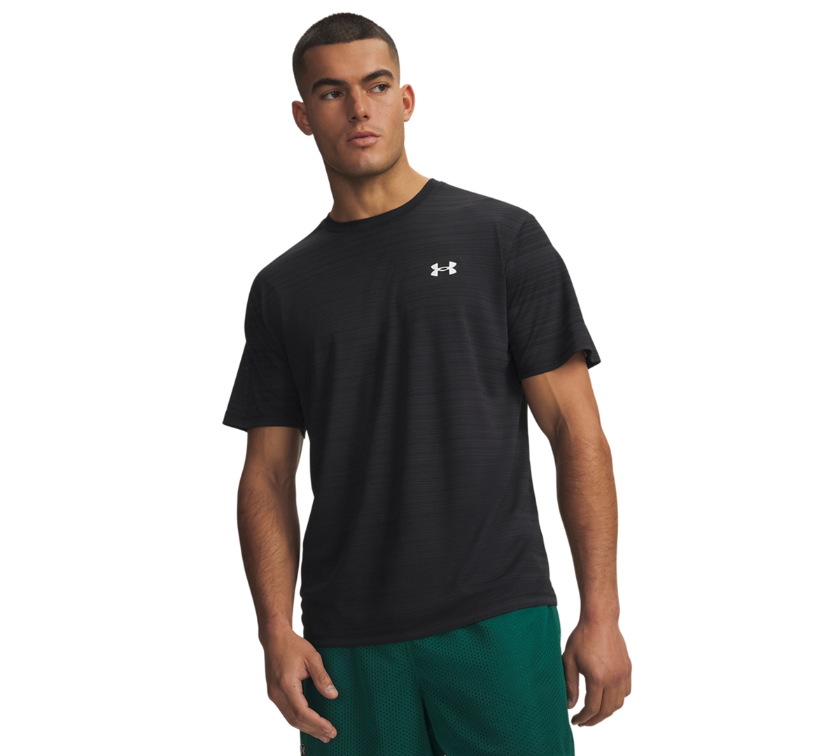 Click here for Under Armour Mens Training Crewneck T-Shirt - Blac... prices