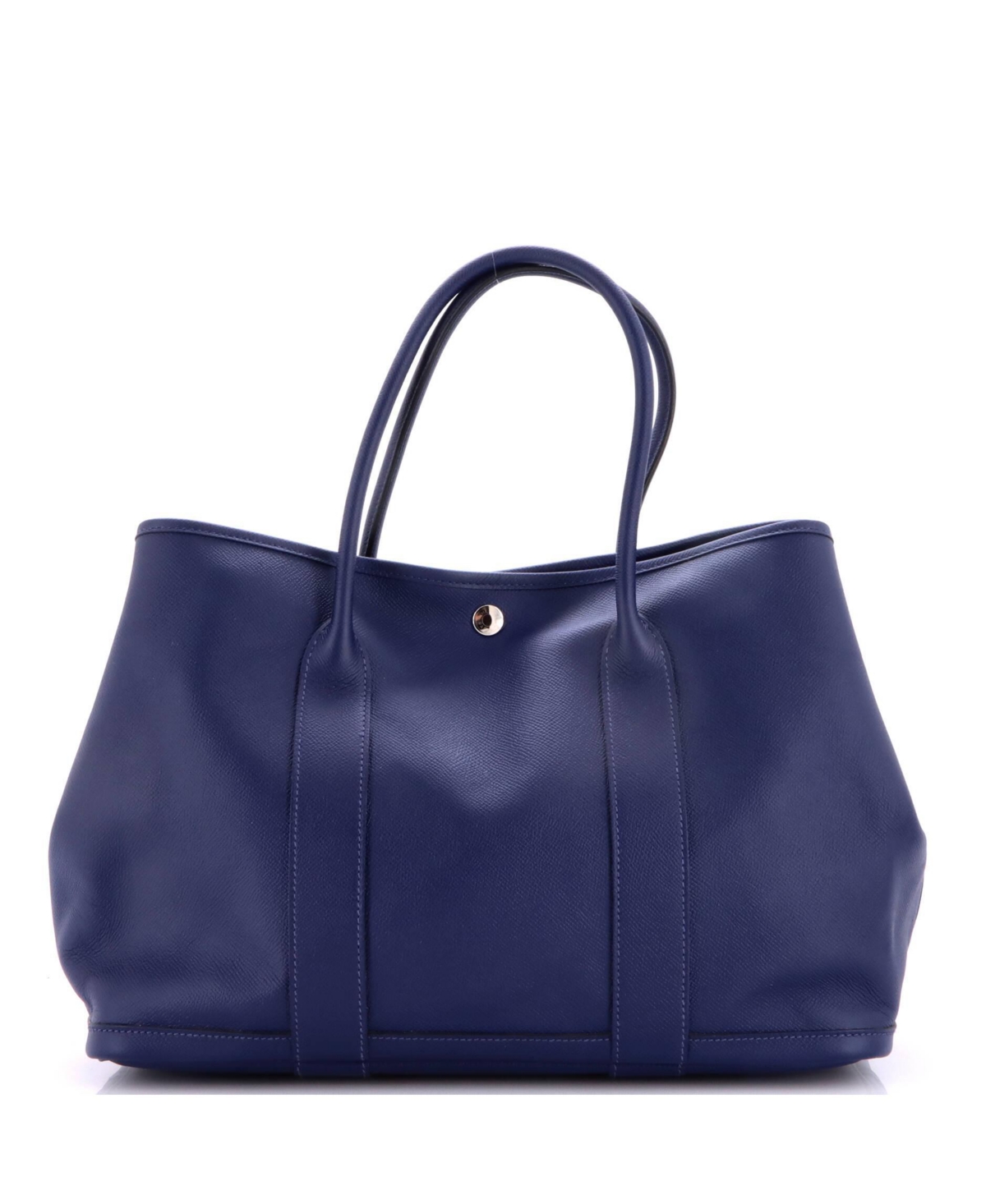 Click here for Pre-Owned Hermes 36 Garden Party Tote Leather - Bl... prices