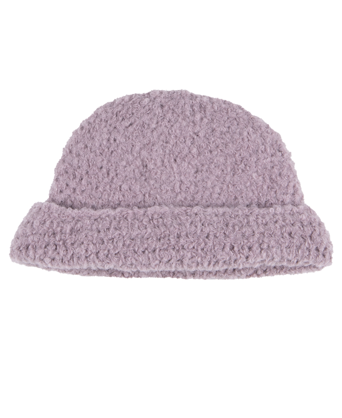 Click here for Simply Natural Boucle Peruvian Alpaca Hat - Mauve prices