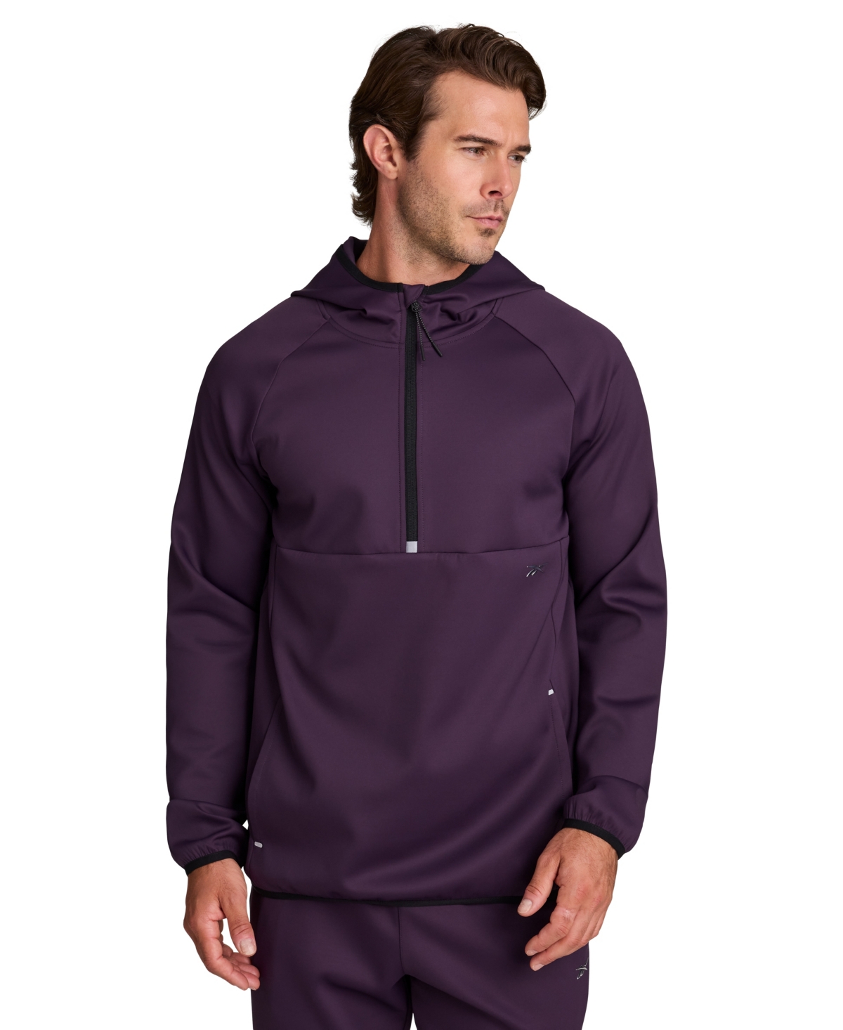 Click here for Reebok Mens Scuba Quarter-Zip Sweatshirt - Phantom... prices