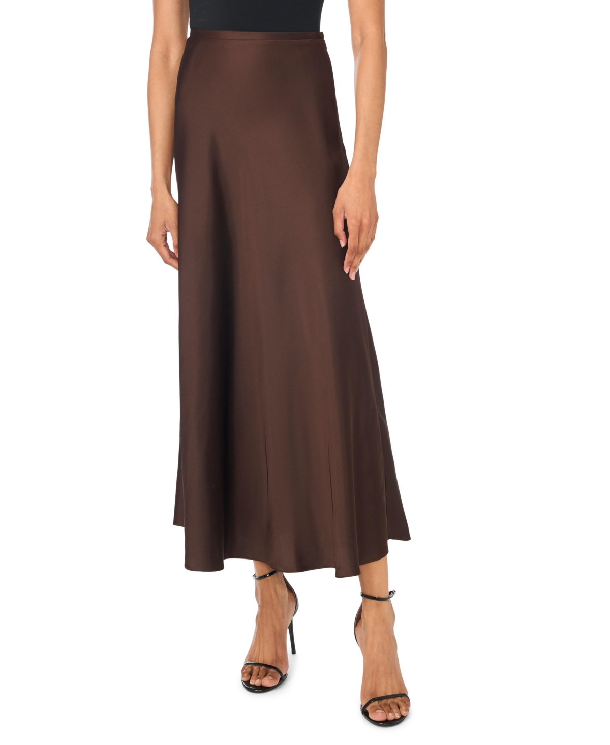 Click here for 1.state Womens Bias-Cut High-Waisted A-Line Satin... prices