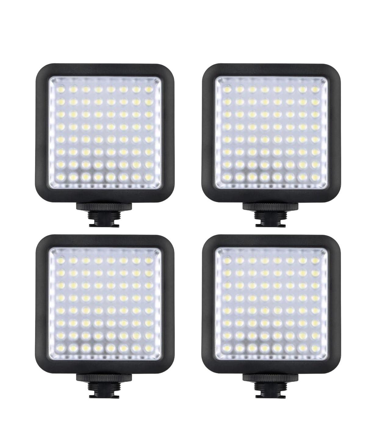 Click here for Godox 4 Pack Led64 Portable and Dimmable Continuou... prices