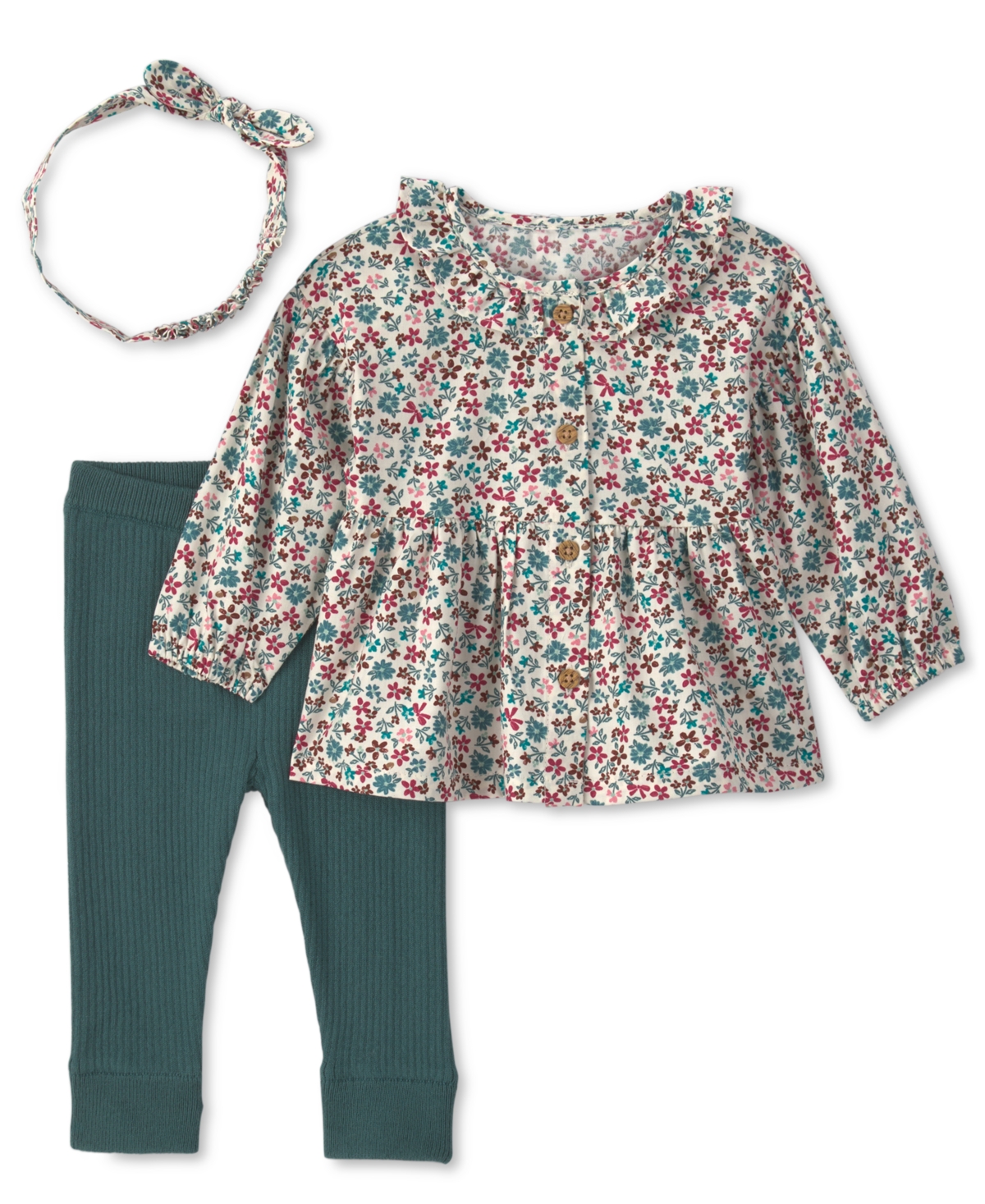 Click here for Carters Baby Girls Long-Sleeve Floral Top  Pants a... prices