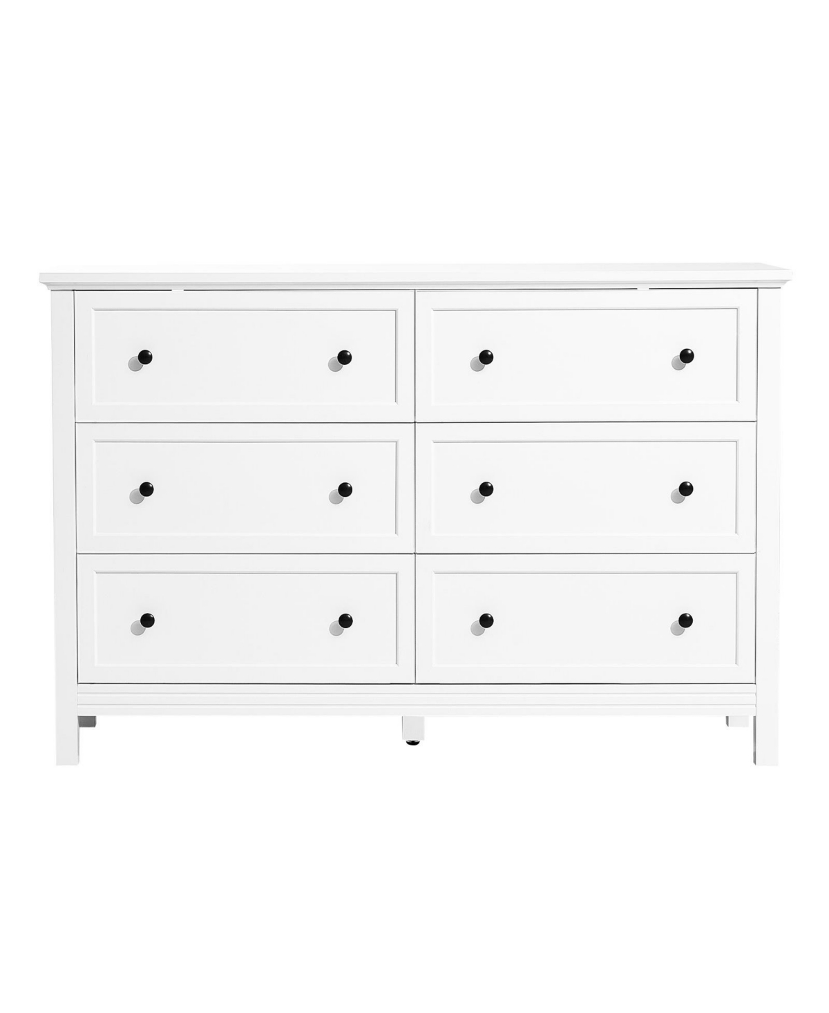 Click here for Slickblue 6 Drawer Wooden Dresser with Storage for... prices