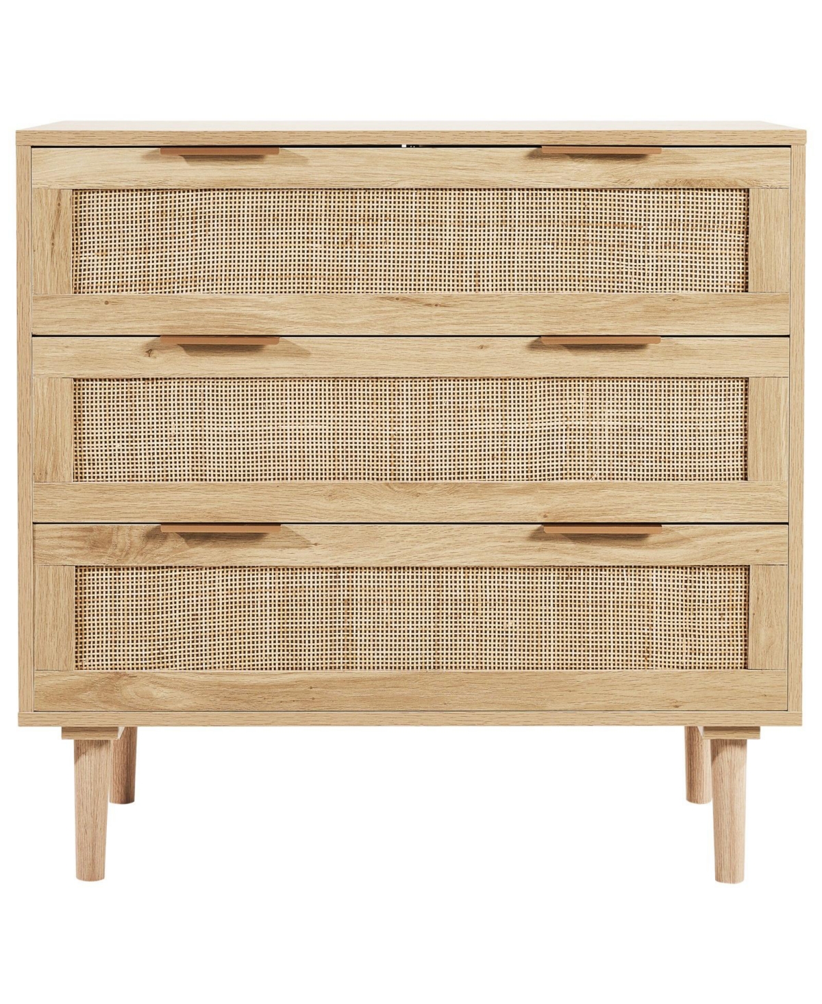 Click here for Slickblue Modern Rattan Storage Dresser with 3 Dra... prices