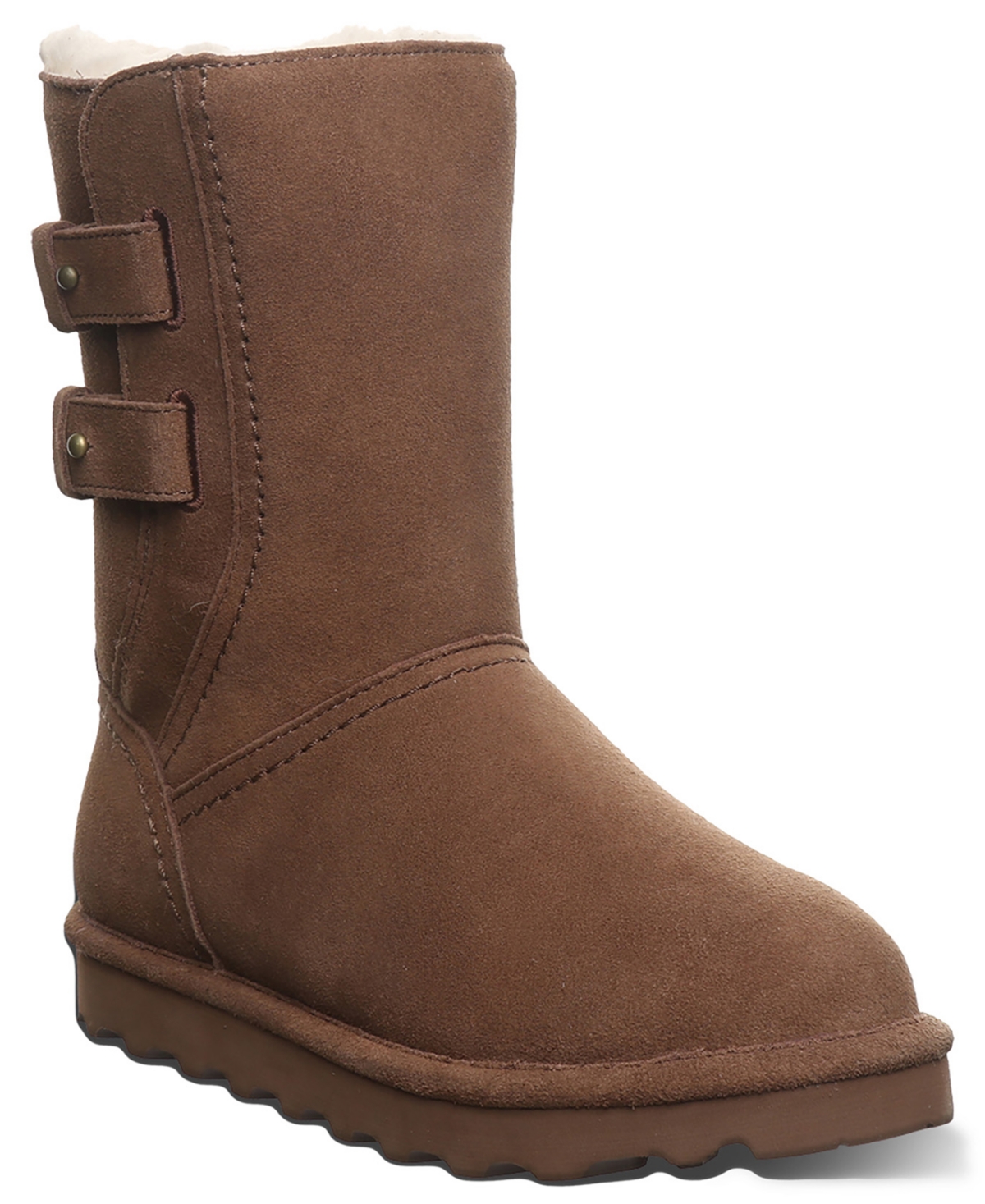 Click here for Bearpaw Womens Aurelia Suede Winter Round Toe Boot... prices