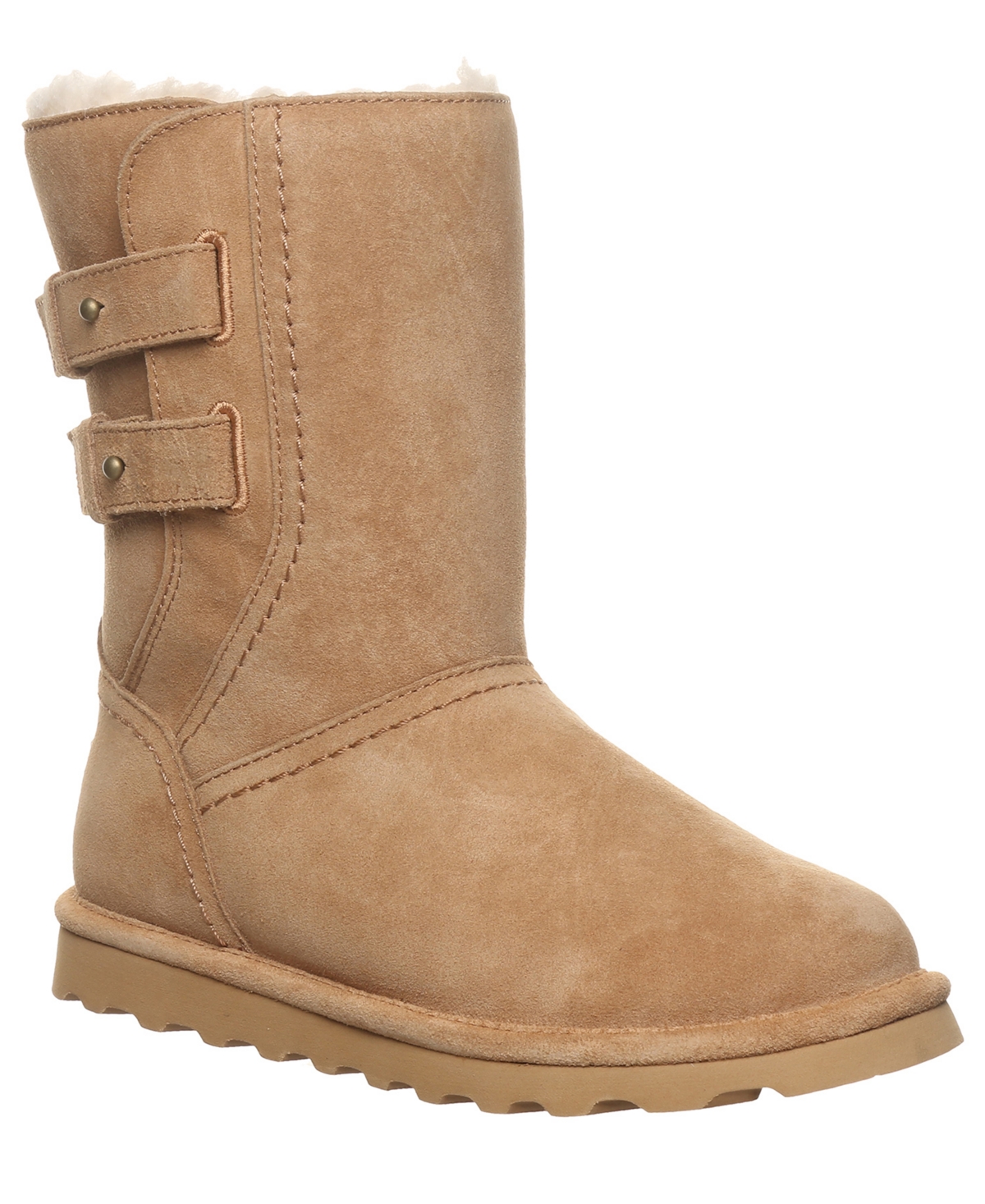 Click here for Bearpaw Womens Aurelia Suede Winter Round Toe Boot... prices