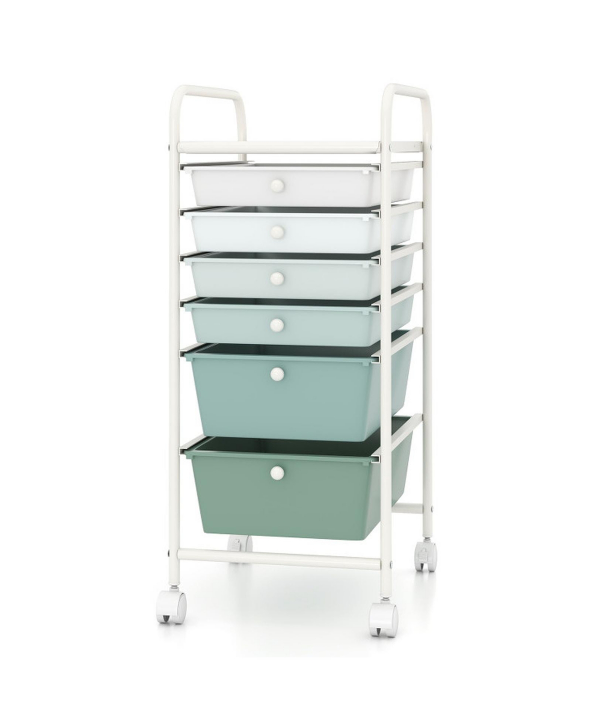 Click here for Sugift 6-Drawer Rolling Storage Cart Organizer wit... prices