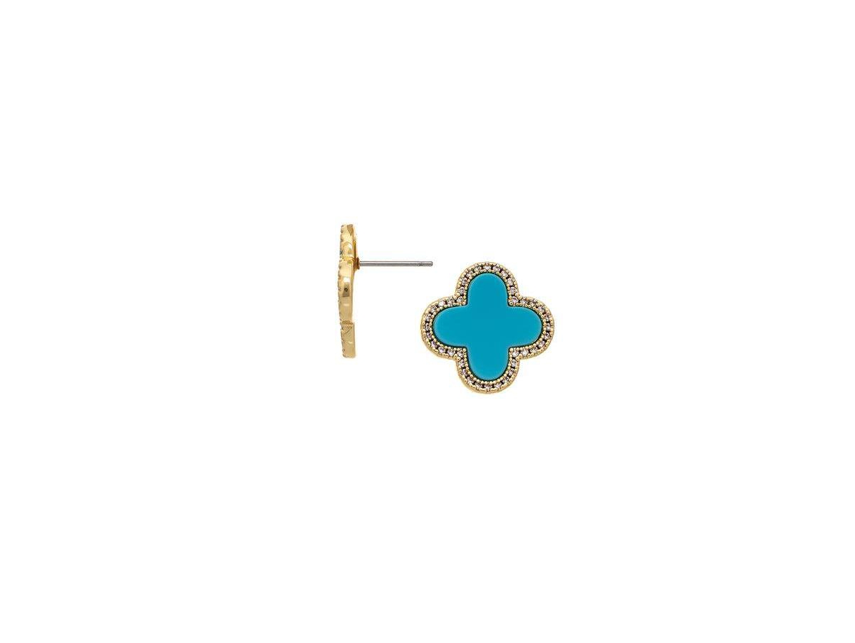 Click here for Rivka Friedman 18K Gold Plated Turquoise + Cubic Z... prices