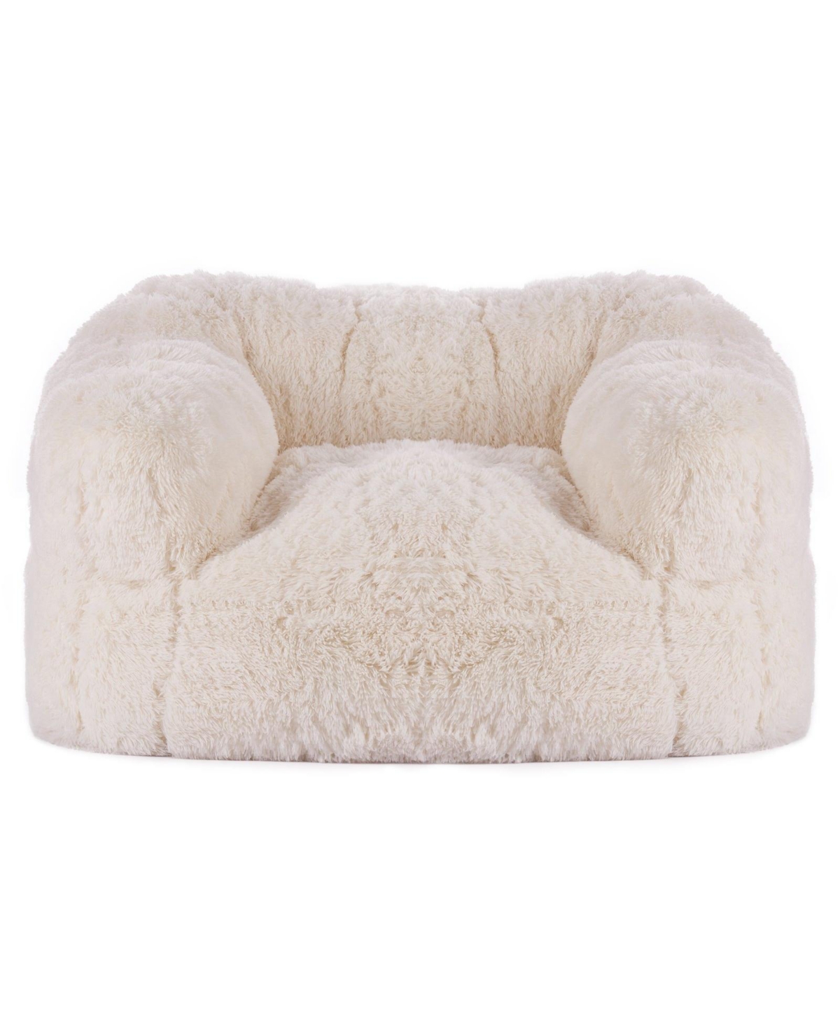 Click here for Slickblue Adult Bean Bag Chair with Armrests and H... prices