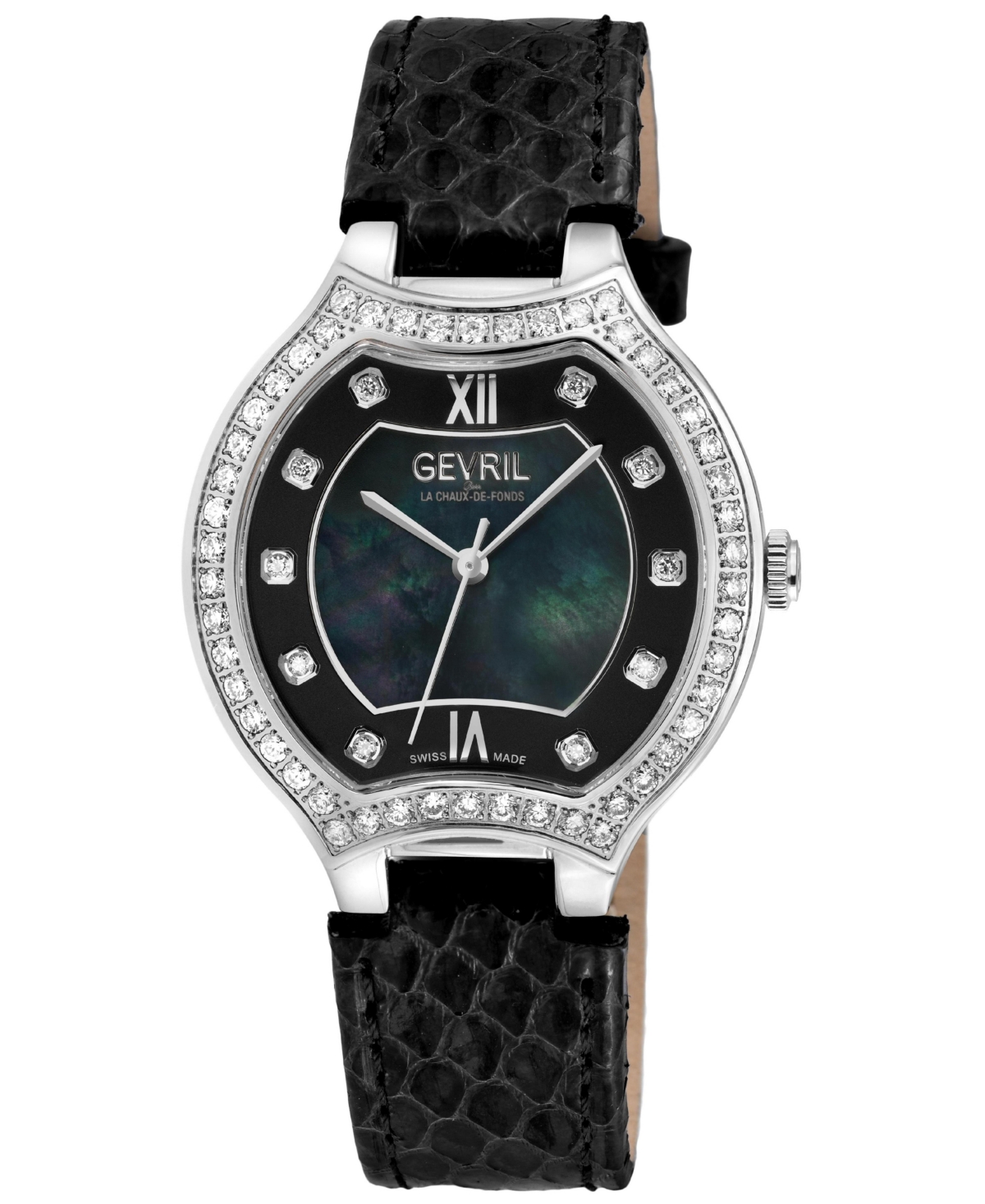 Click here for Gevril Womens Lugano Swiss Quartz Diamond Hand mad... prices