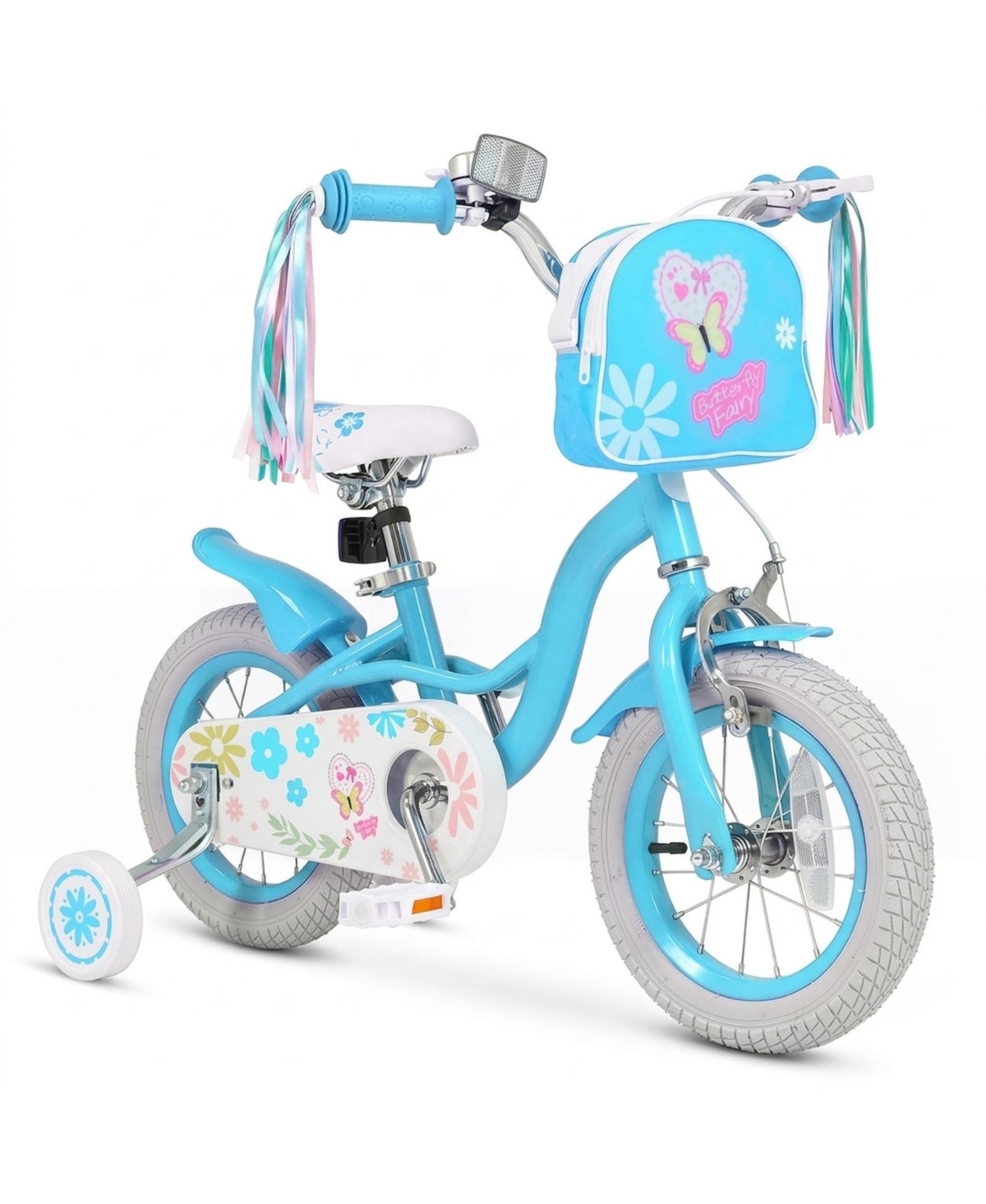 Click here for Hongge 12-Inch Girls Bike with Detachable Training... prices