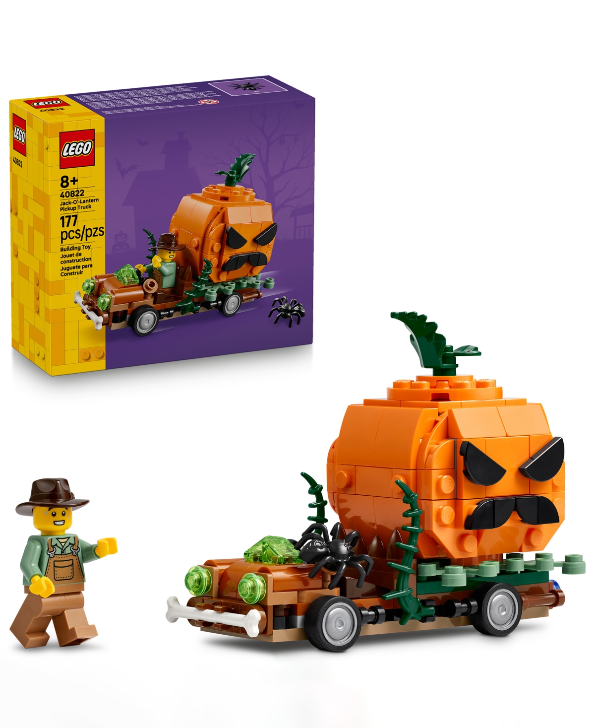 Click here for Lego Halloween Jack-o-Lantern Pickup Truck 40822 1... prices