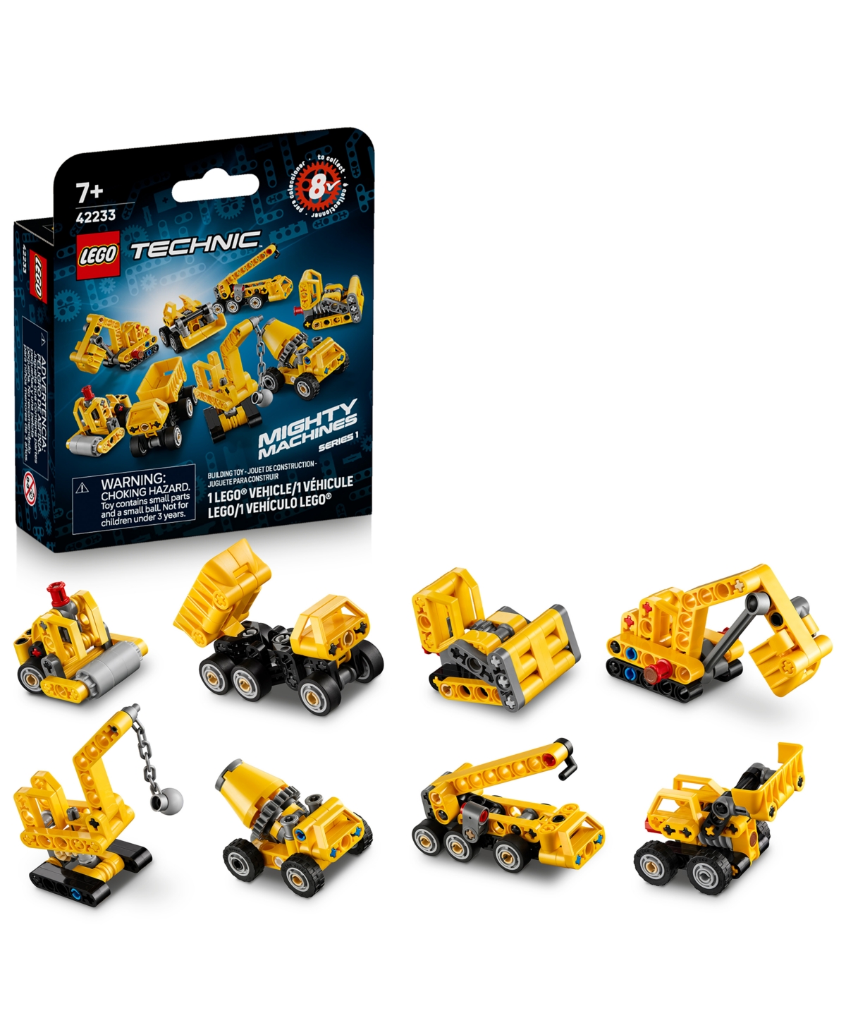 Click here for Lego Technic Mighty Machines 42233 Blind Box 44-Pi... prices