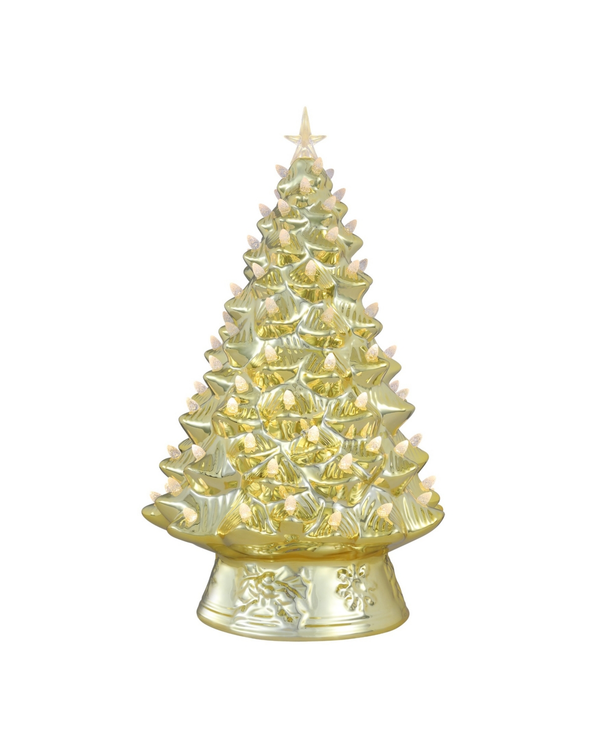 Click here for Mr. Christmas Nostalgic Ceramic 18 Tree - Gold prices