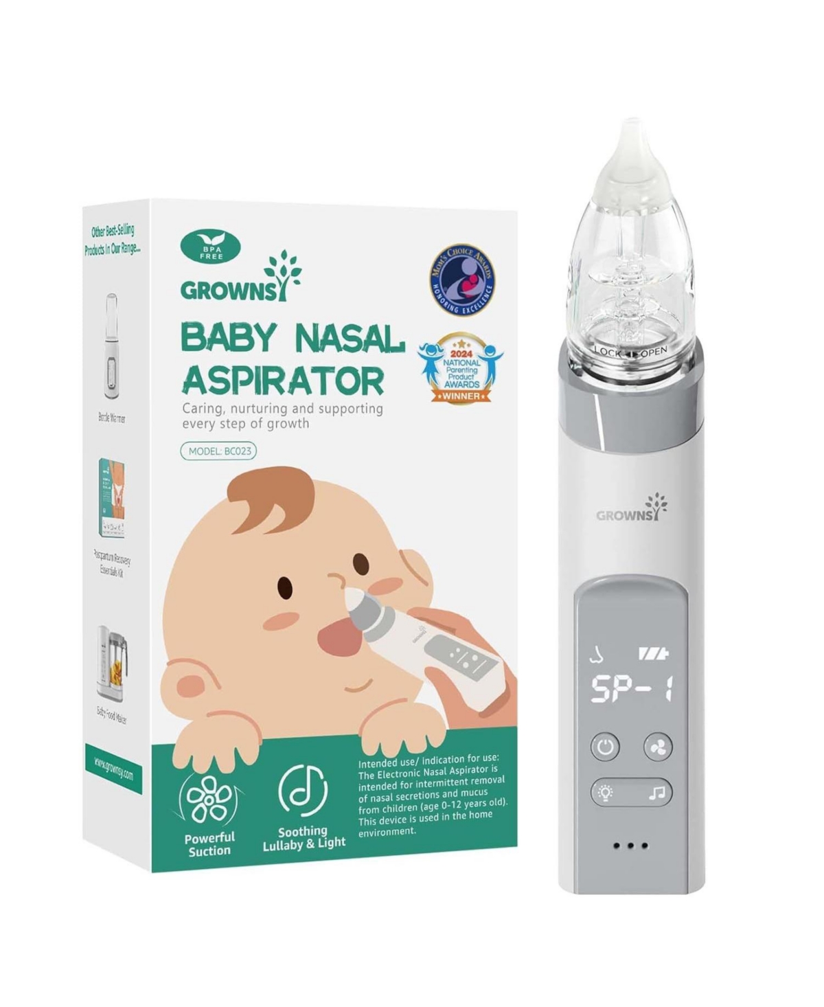Click here for Grownsy Nasal Aspirator prices