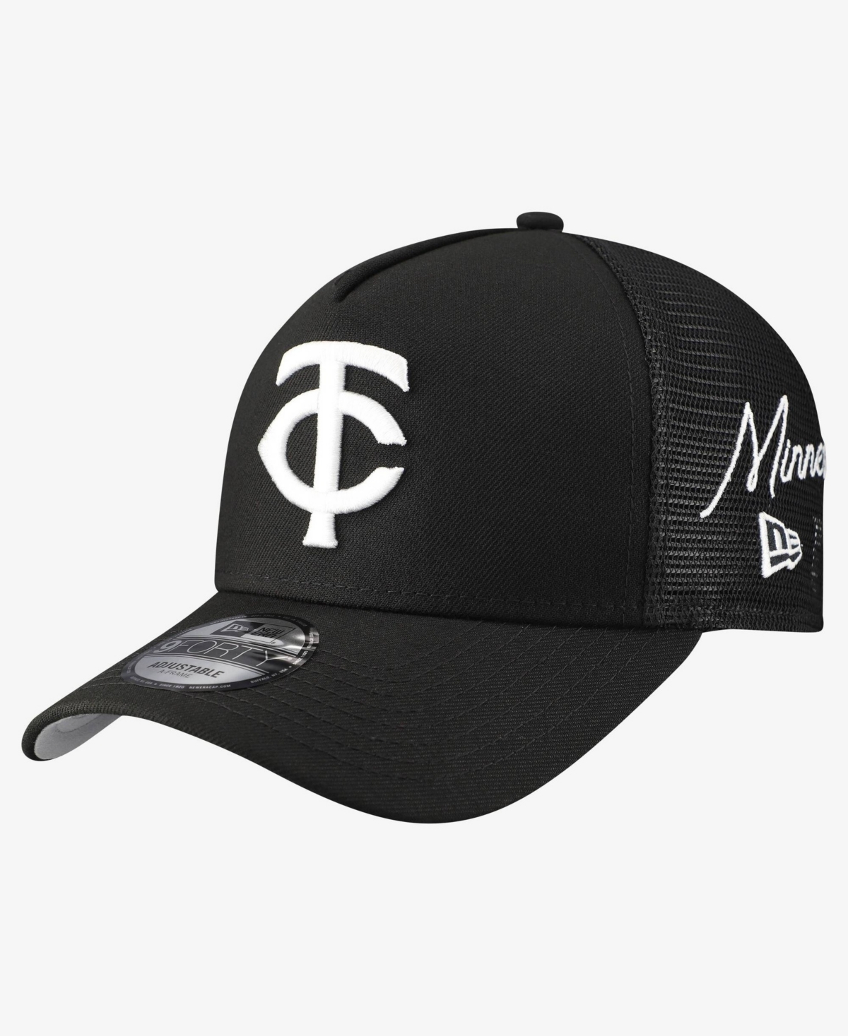 Click here for New Era Mens Black Minnesota Twins Side Script 9FO... prices
