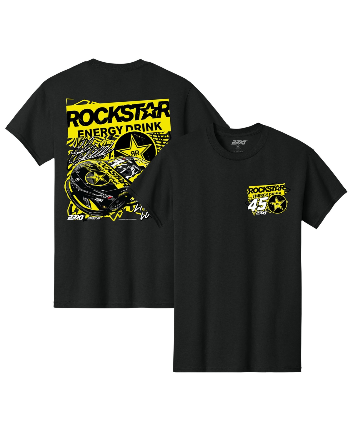 Click here for 23xi Racing Mens Black Tyler Reddick Rockstar Ener... prices