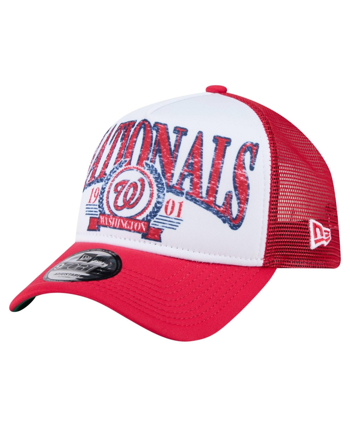Click here for New Era Mens Red Washington Nationals Distressed 9... prices