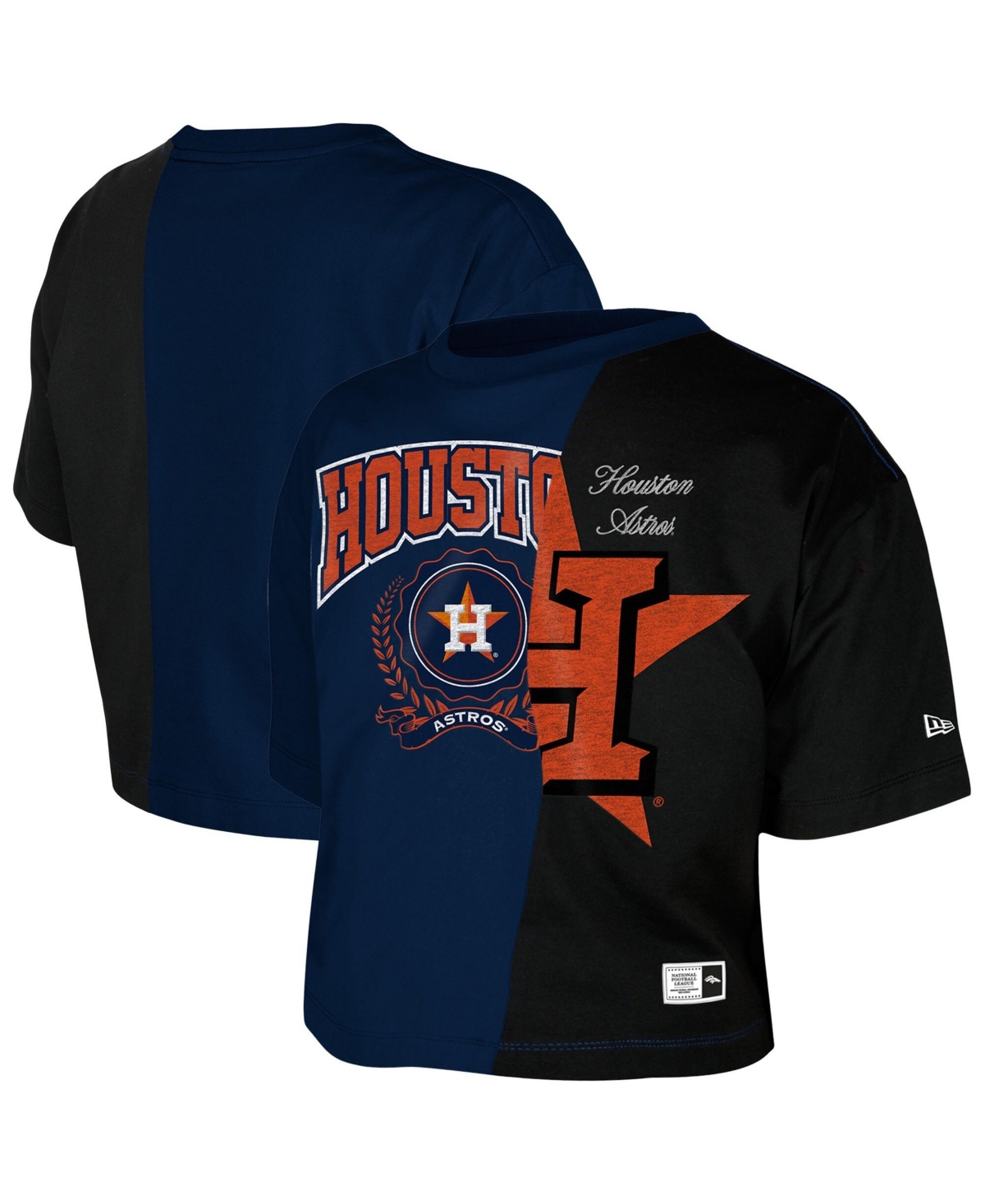 Click here for New Era Womens Houston Astros Color Block Boxy Cro... prices