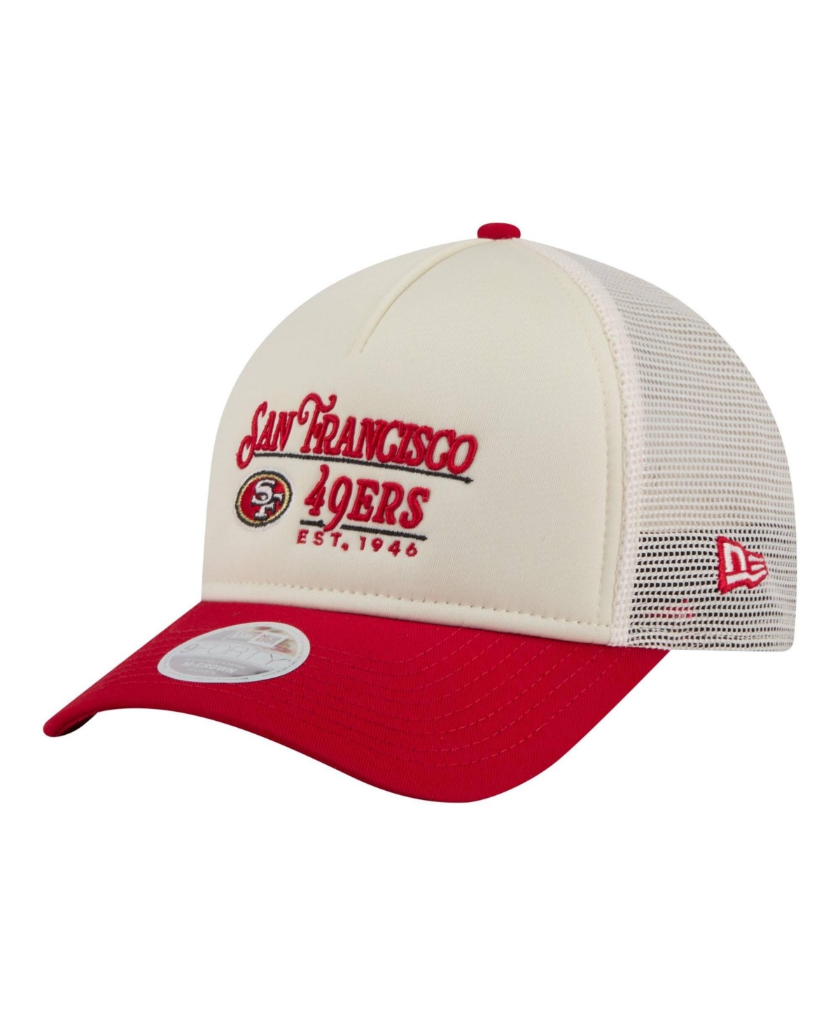 Click here for New Era Womens White/Scarlet San Francisco 49ers R... prices