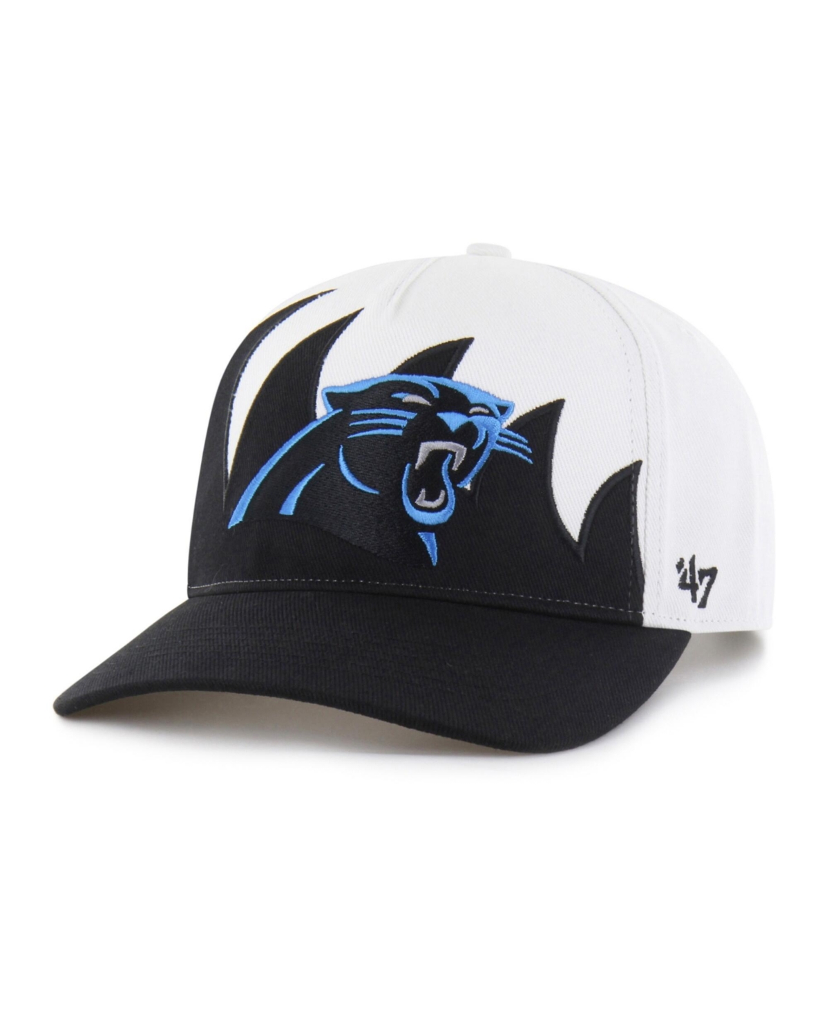 Click here for 47 Brand Mens White Carolina Panthers Jagged Hitch... prices