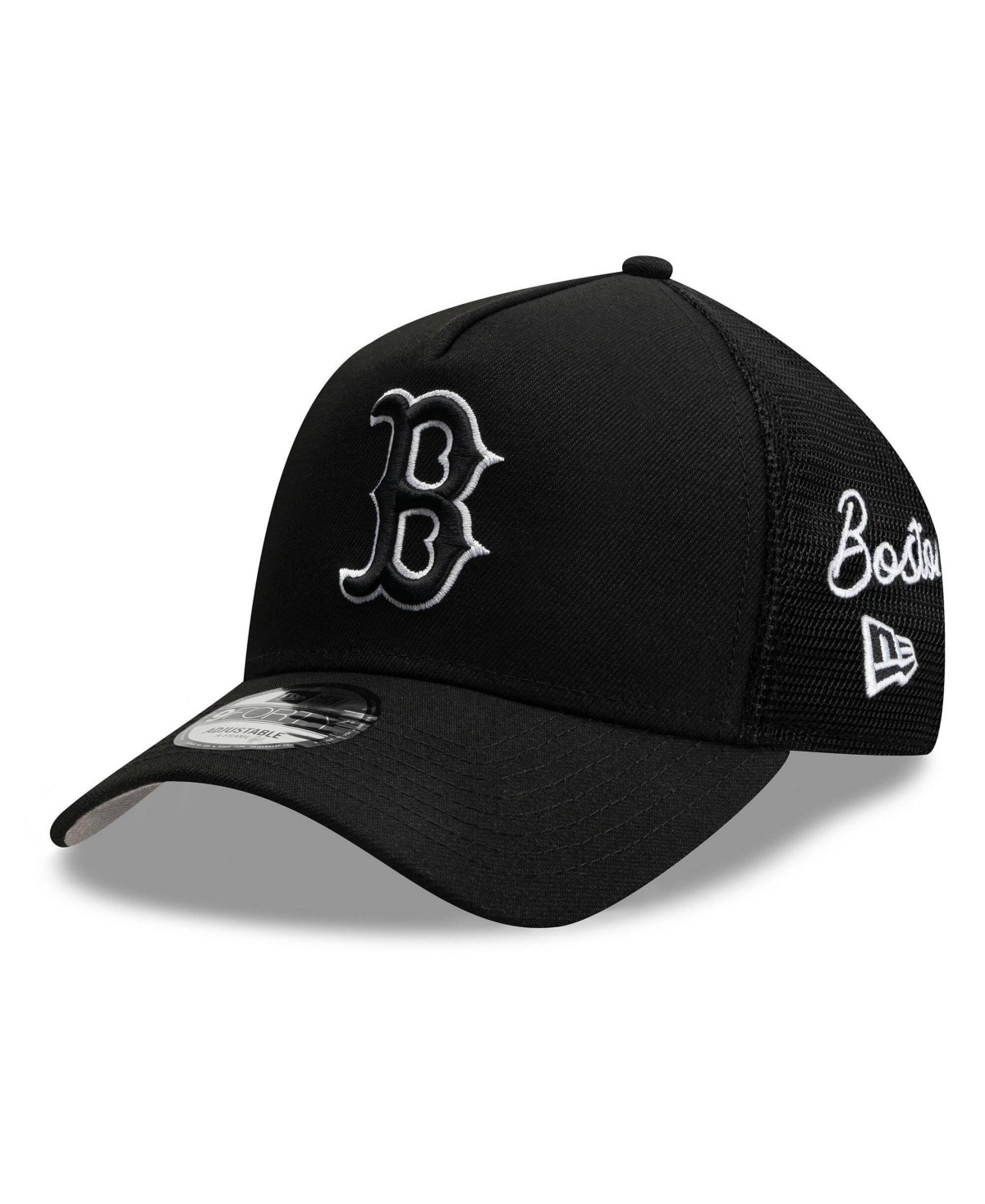 Click here for New Era Mens Black Boston Red Sox Side Script 9FOR... prices