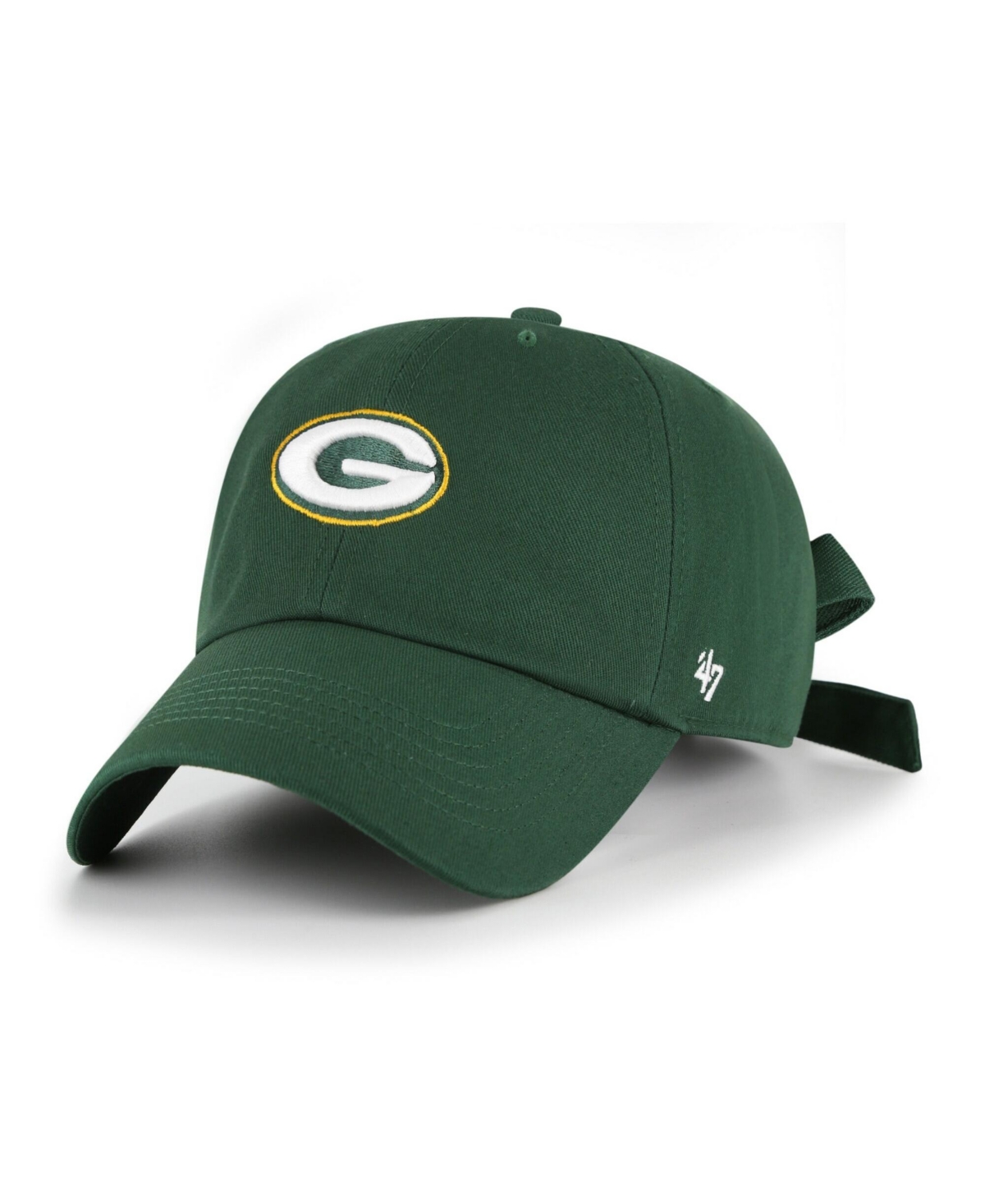 Click here for 47 Brand Womens Green Bay Packers Bow Back Clean U... prices