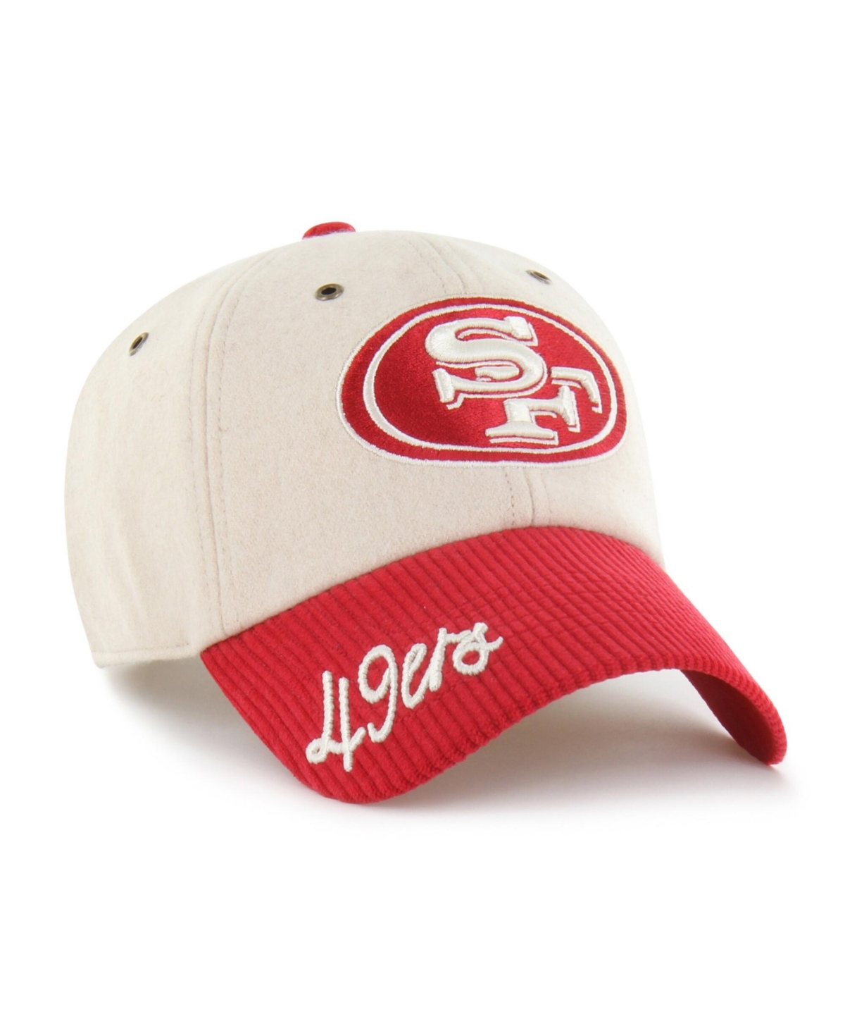 Click here for 47 Brand Womens Natural/Scarlet San Francisco 49er... prices