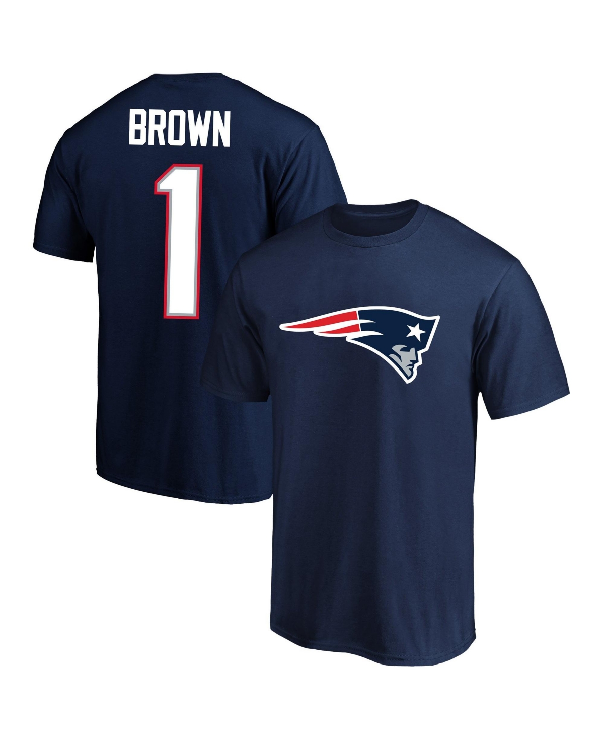 Click here for Fanatics Mens A.j. Brown Navy New England Patriots... prices