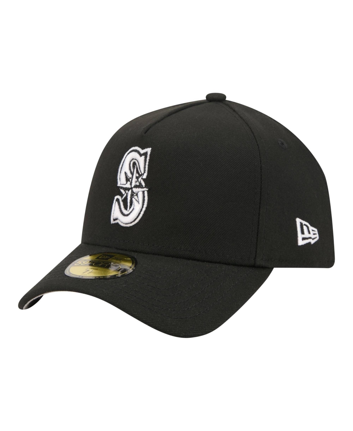 Click here for New Era Mens Black Seattle Mariners A-Frame 59FORT... prices