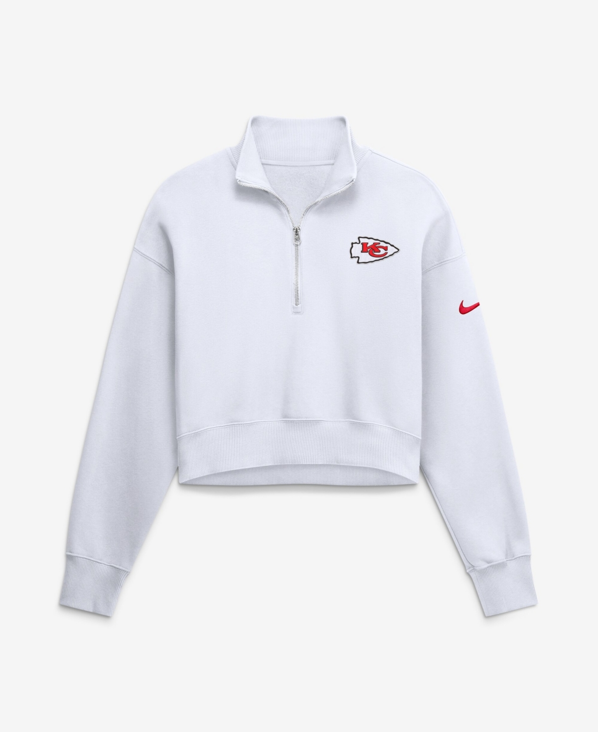 Click here for Nike Womens White Kansas City Chiefs Oversized Pho... prices