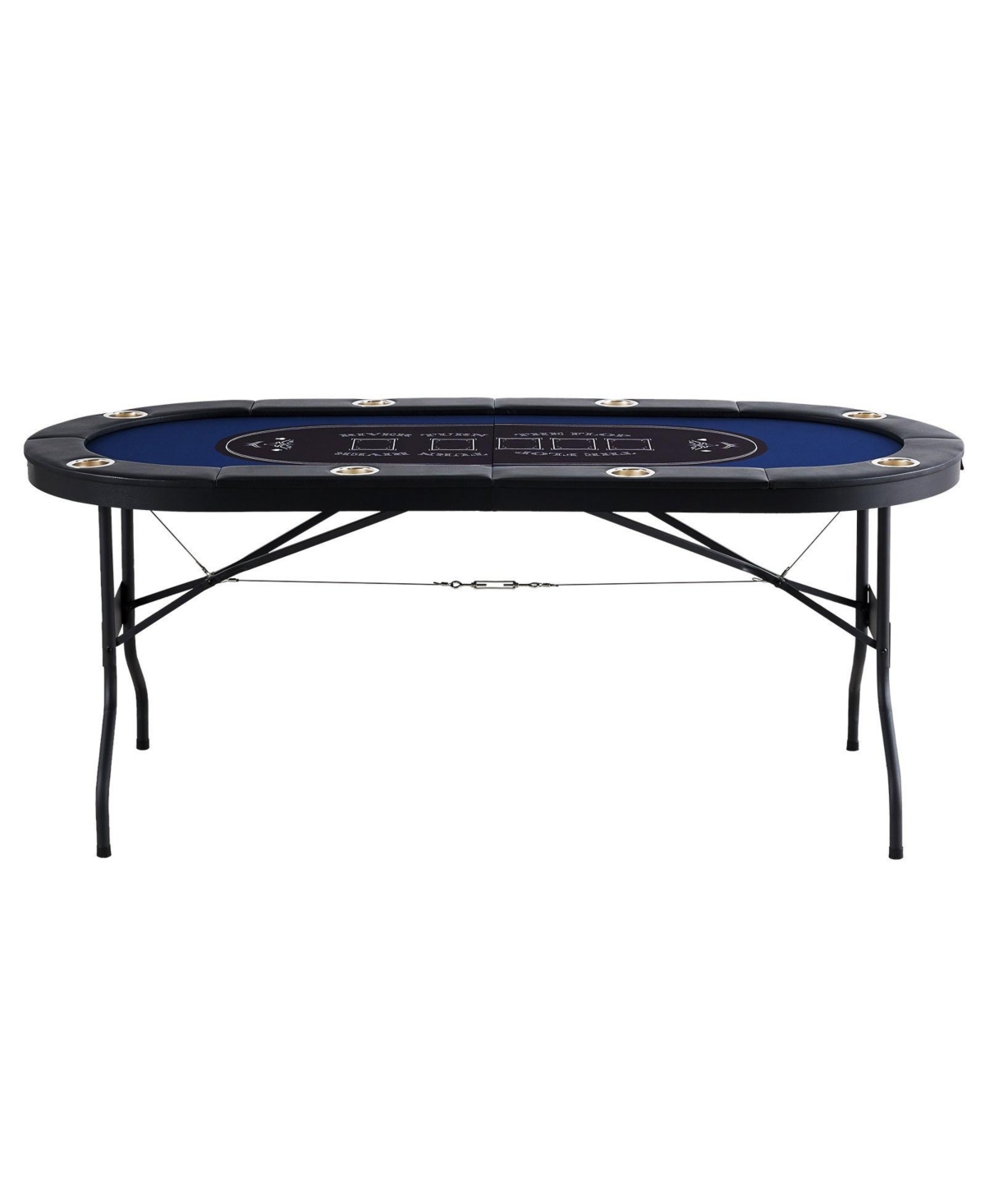 Click here for Slickblue Portable 8-Player Poker Table with Foldi... prices
