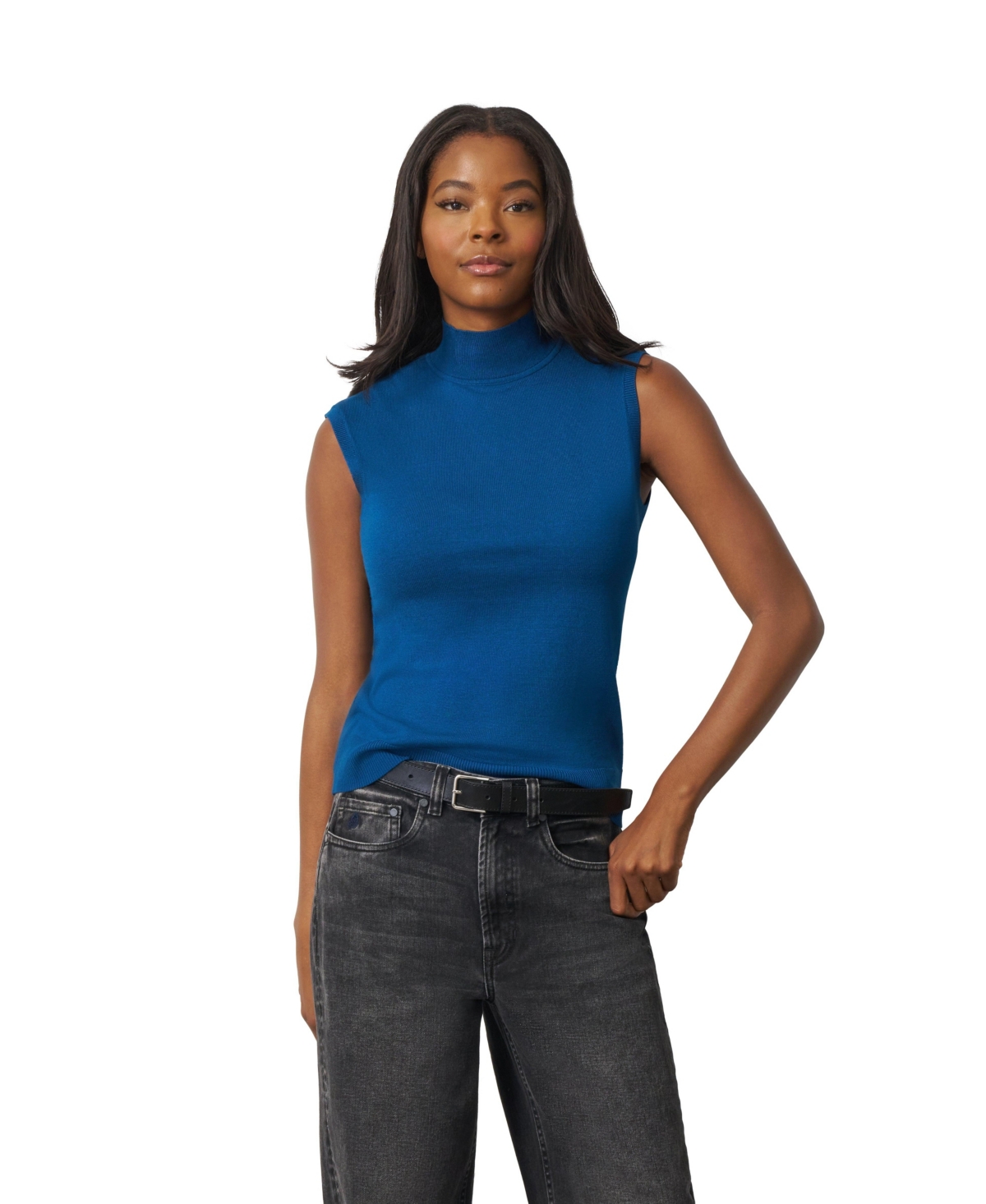 Click here for Cable & Gauge Womens Extended Shoulder Mock Neck S... prices