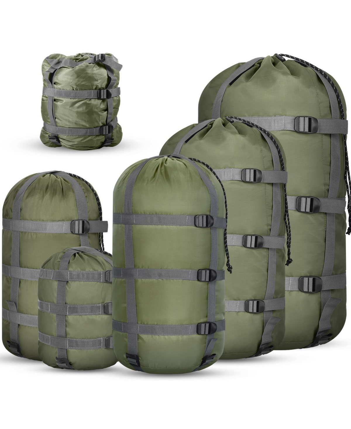 Click here for Piscifun 5 Pack Ultralight Stuff Sacks Space Savin... prices