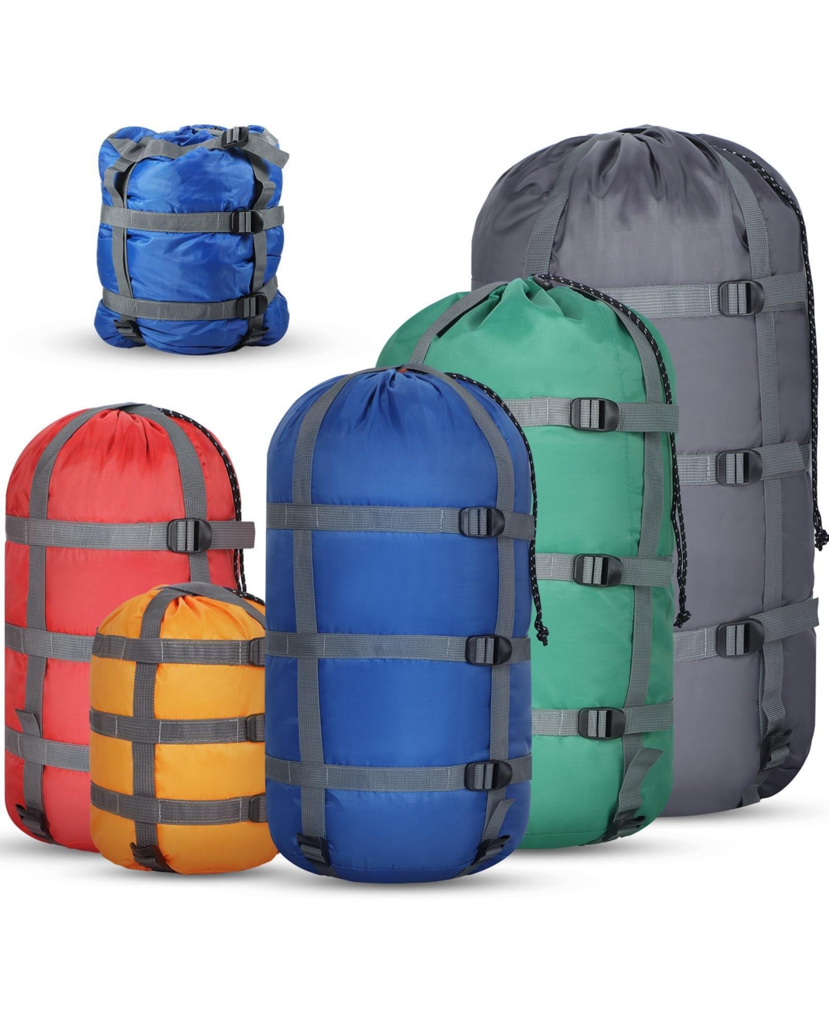Click here for Piscifun 5 Pack Ultralight Stuff Sacks Space Savin... prices
