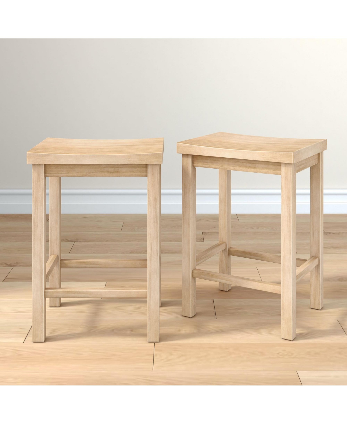Click here for Grain & Grove 2 pack Counter Height Stool - Blonde prices