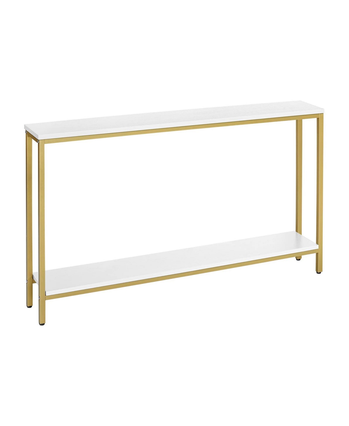 Click here for Slickblue Slim 120cm 2-Tier Console Table with Sto... prices