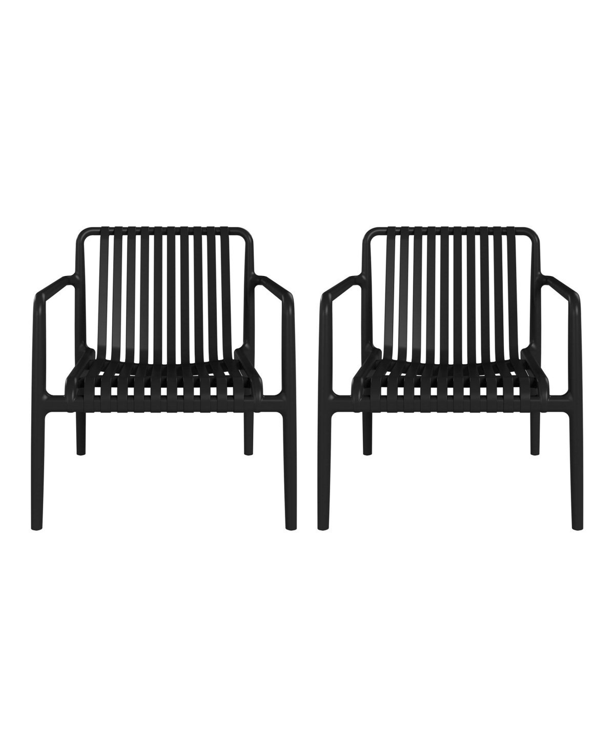 Click here for WestinTrends Outdoor Modern Stackable Plastic Pati... prices
