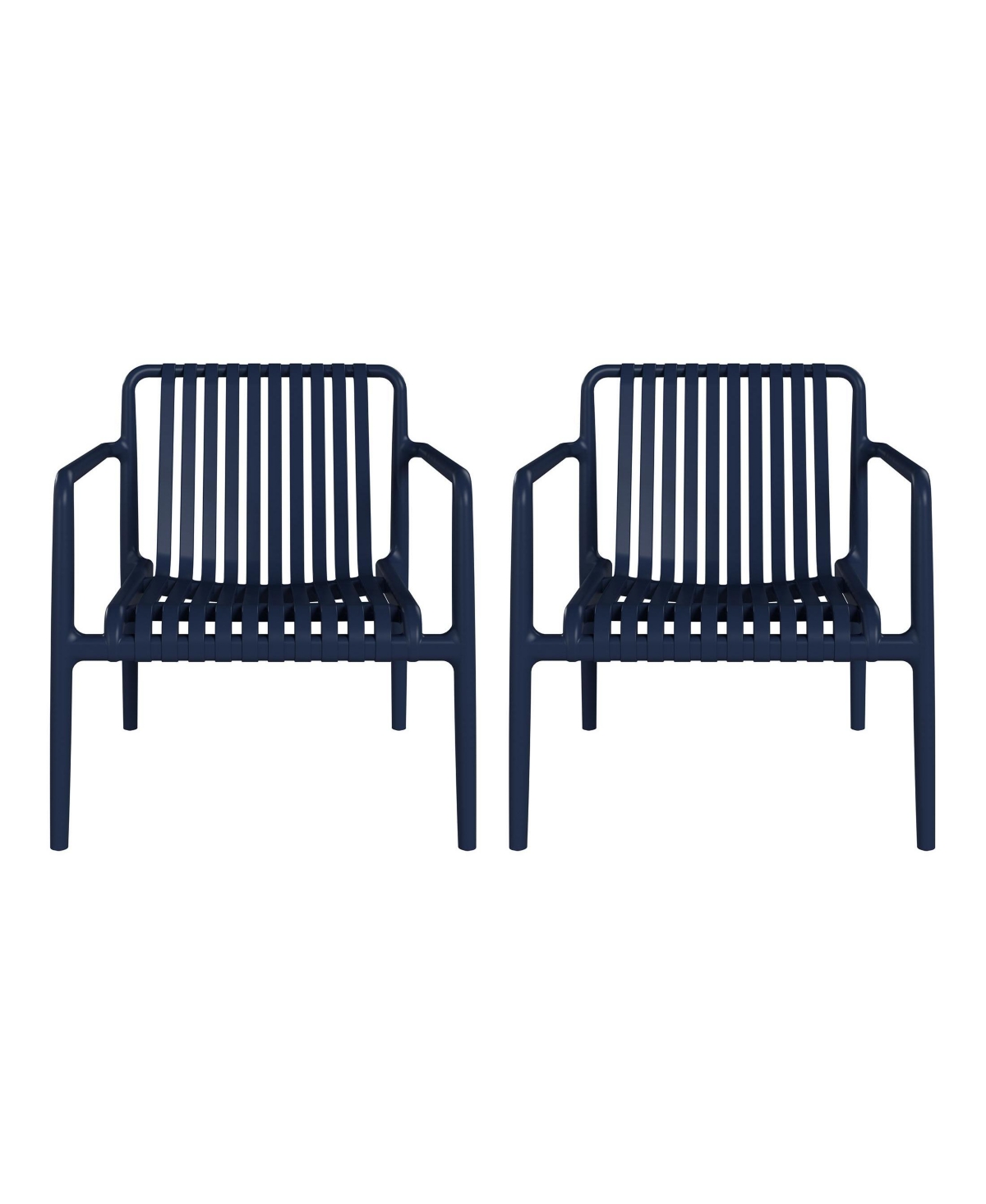 Click here for WestinTrends Outdoor Modern Stackable Plastic Pati... prices