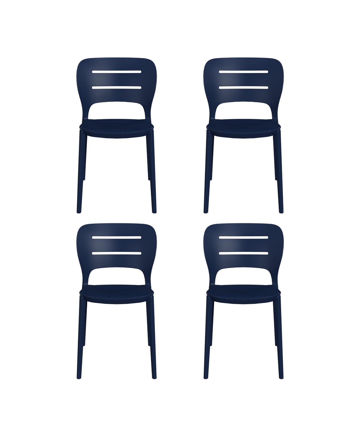 Click here for WestinTrends Outdoor Modern Stackable Plastic Pati... prices