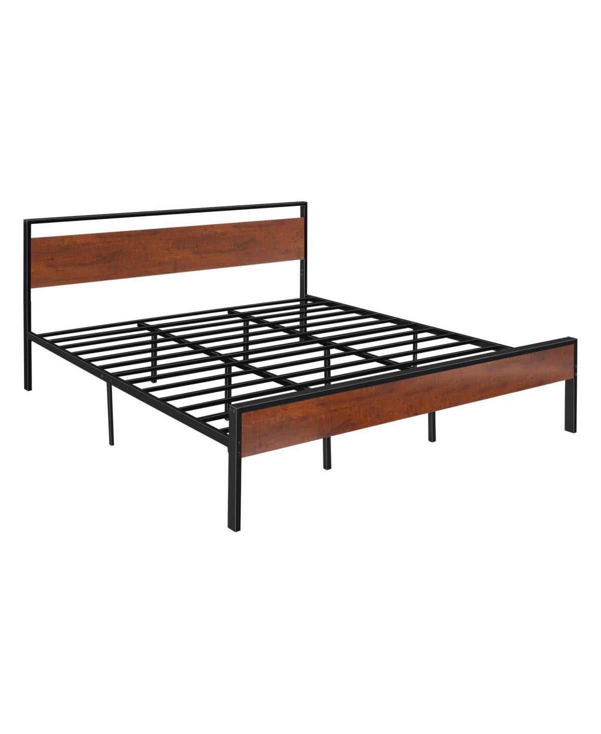 Click here for Slickblue 14 Inch King Bed Frame with Wooden Headb... prices